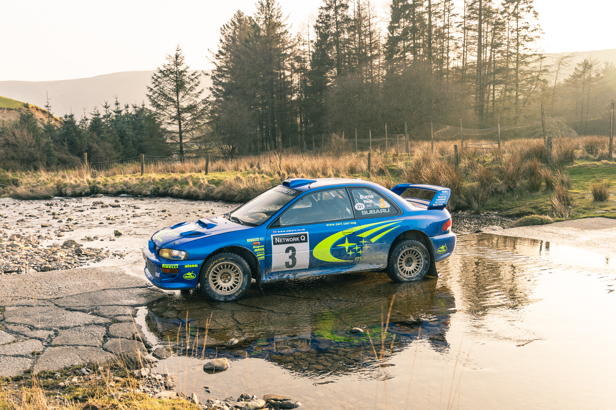 SUBARU IMPREZA S6 WRC - 2000 RALLY GB WINNER EX BURNS/REID