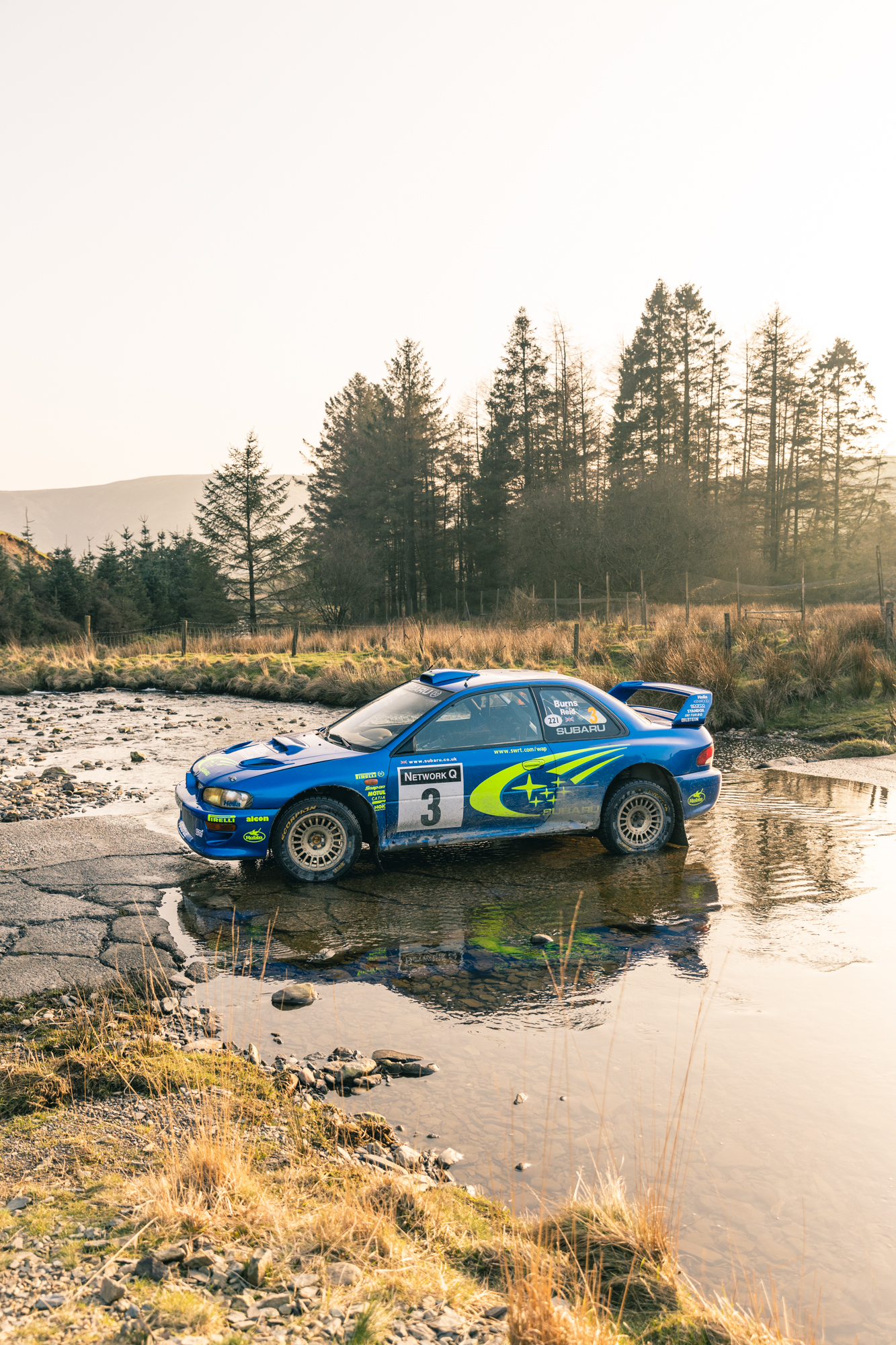 SUBARU IMPREZA S6 WRC - 2000 RALLY GB WINNER EX BURNS/REID