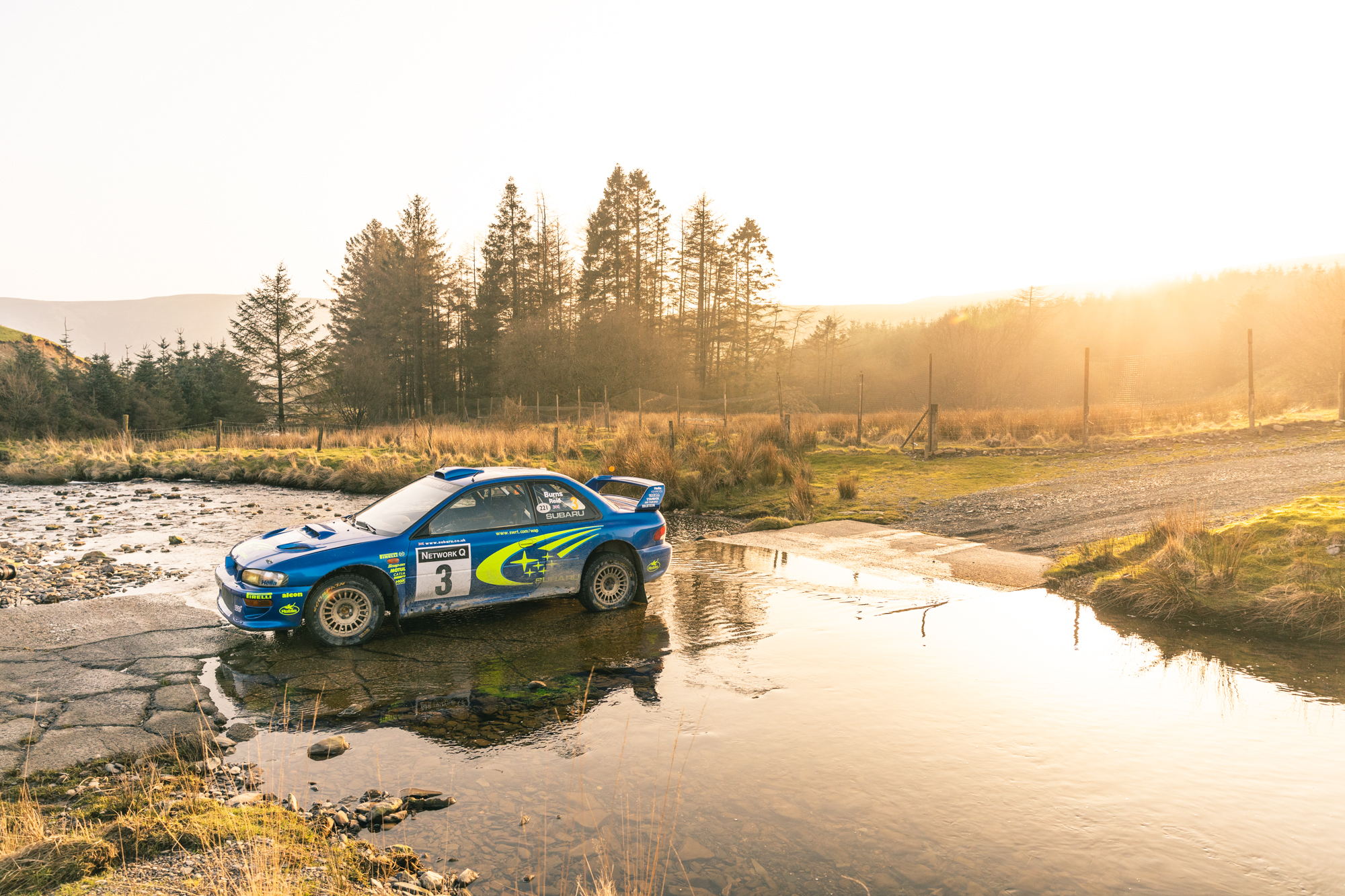 SUBARU IMPREZA S6 WRC - 2000 RALLY GB WINNER EX BURNS/REID