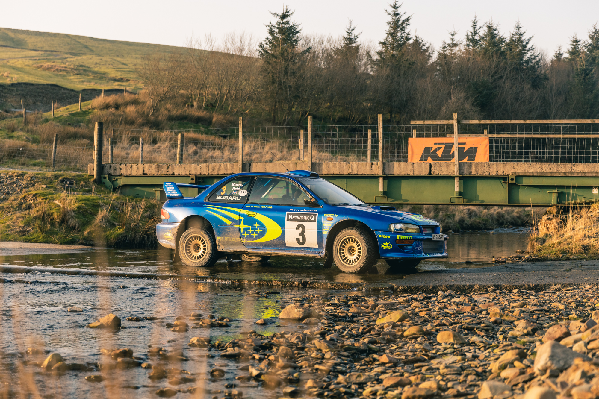 SUBARU IMPREZA S6 WRC - 2000 RALLY GB WINNER EX BURNS/REID