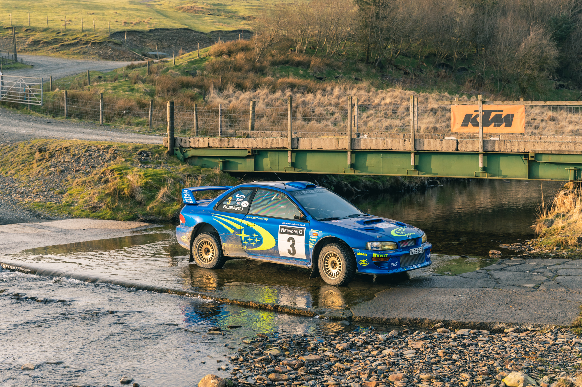 SUBARU IMPREZA S6 WRC - 2000 RALLY GB WINNER EX BURNS/REID