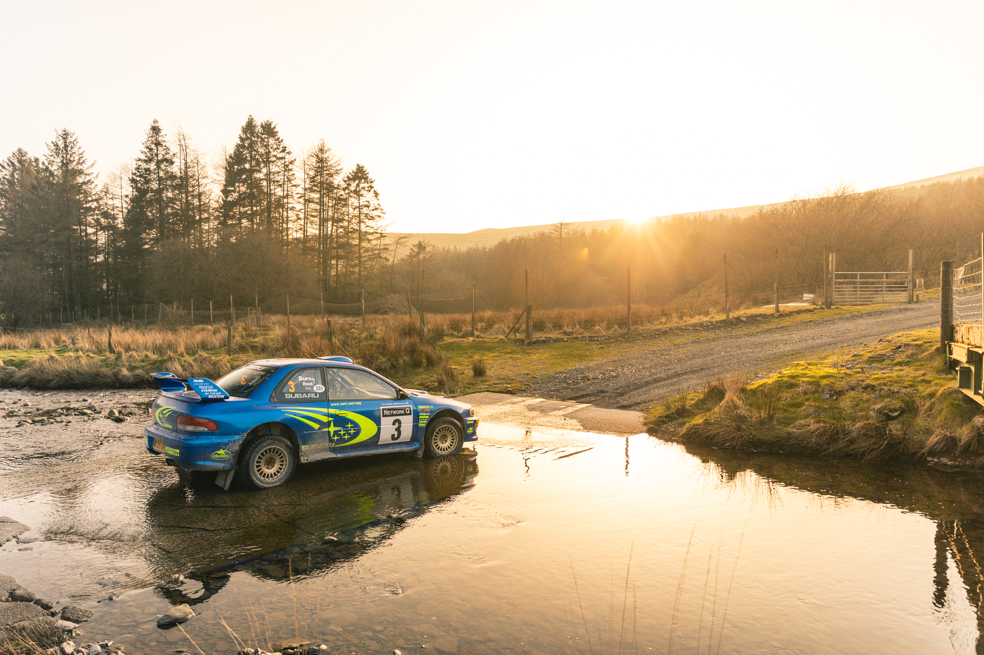 SUBARU IMPREZA S6 WRC - 2000 RALLY GB WINNER EX BURNS/REID