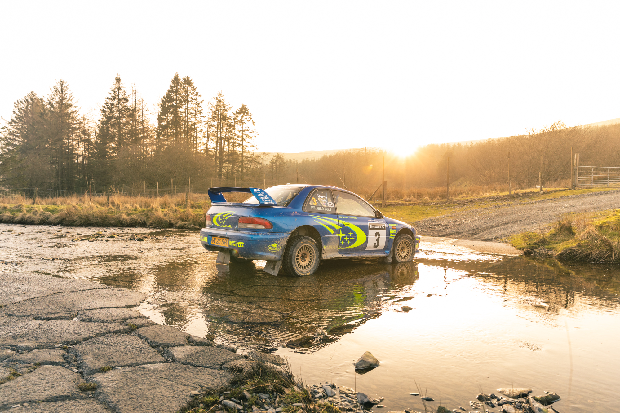 SUBARU IMPREZA S6 WRC - 2000 RALLY GB WINNER EX BURNS/REID