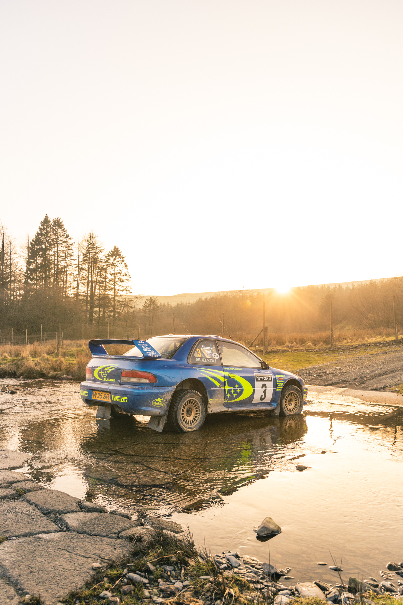 SUBARU IMPREZA S6 WRC - 2000 RALLY GB WINNER EX BURNS/REID