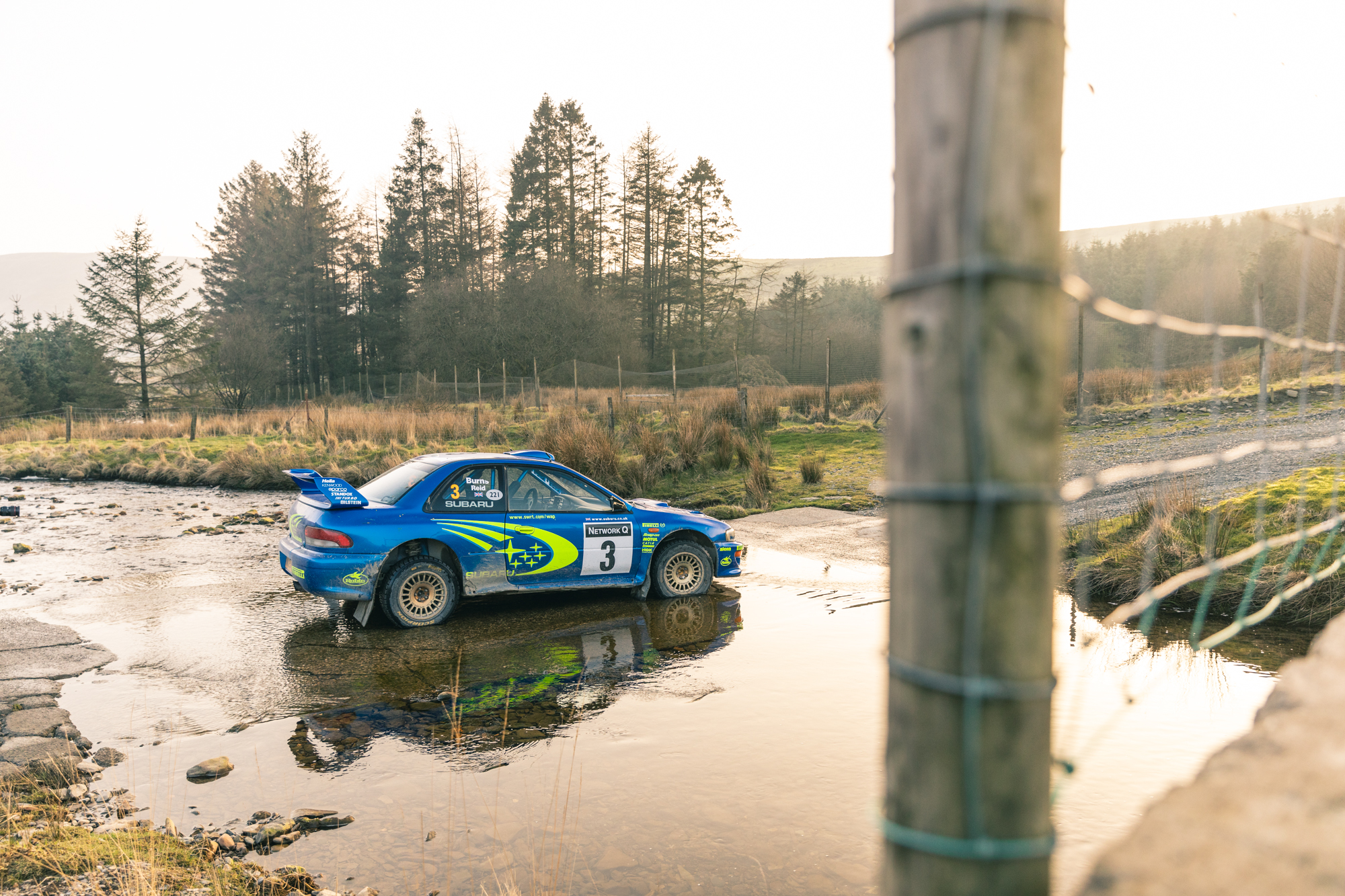 SUBARU IMPREZA S6 WRC - 2000 RALLY GB WINNER EX BURNS/REID