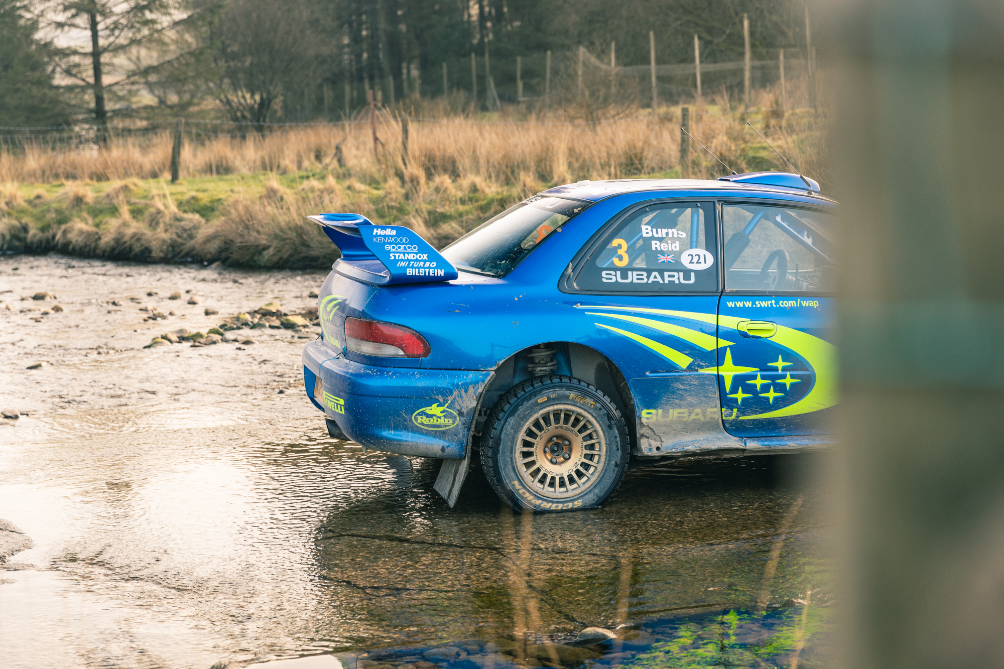 SUBARU IMPREZA S6 WRC - 2000 RALLY GB WINNER EX BURNS/REID