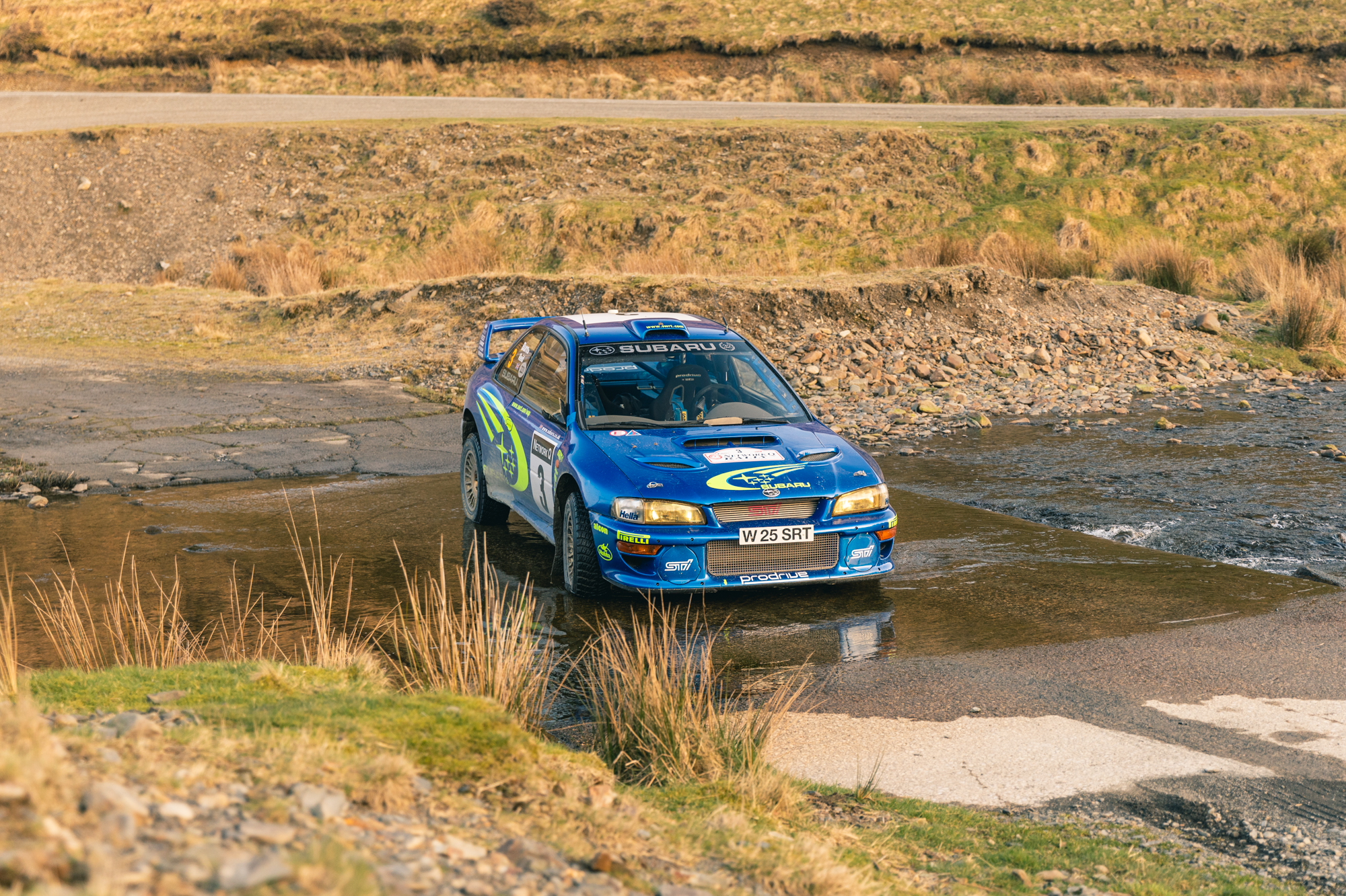 SUBARU IMPREZA S6 WRC - 2000 RALLY GB WINNER EX BURNS/REID