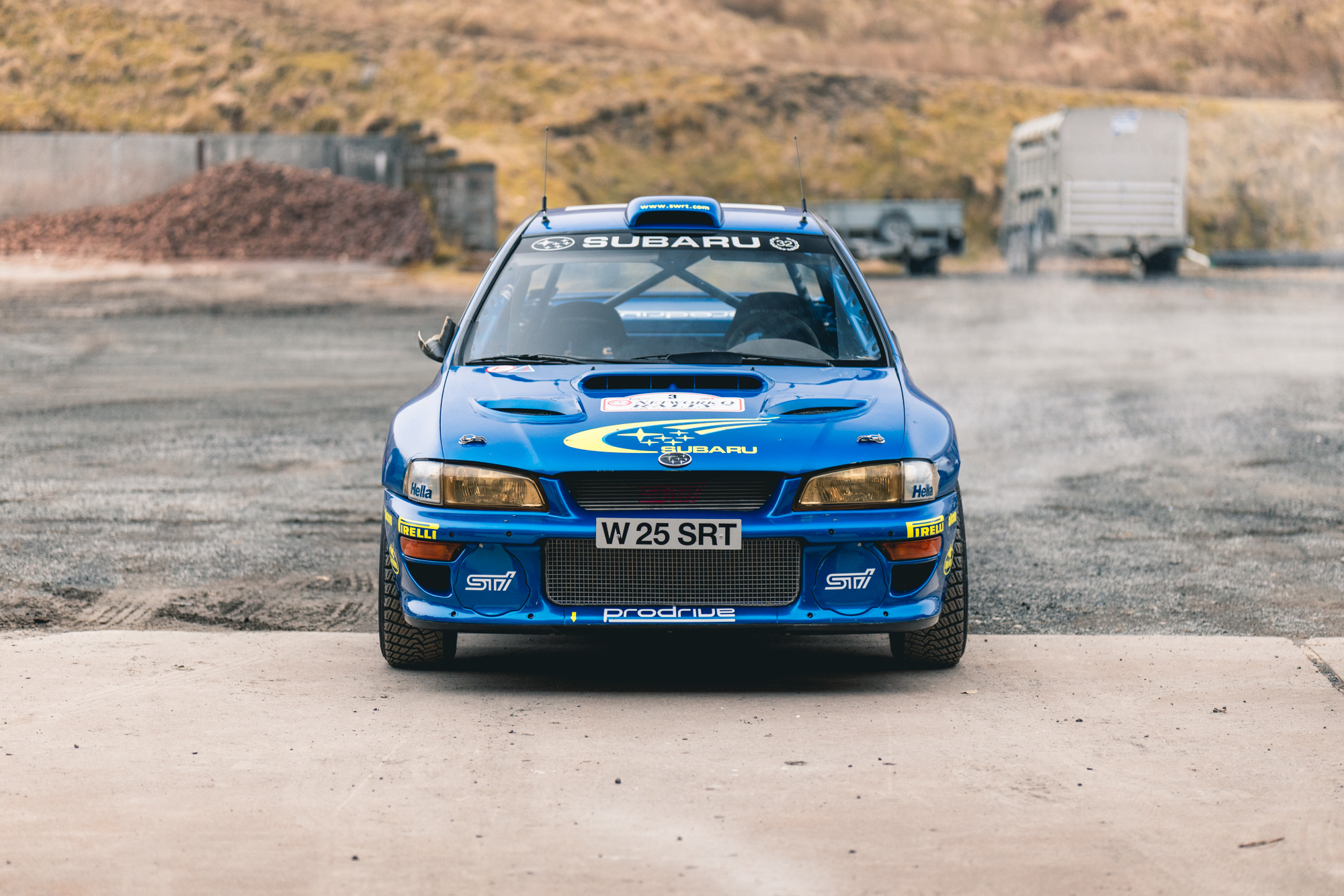 SUBARU IMPREZA S6 WRC - 2000 RALLY GB WINNER EX BURNS/REID