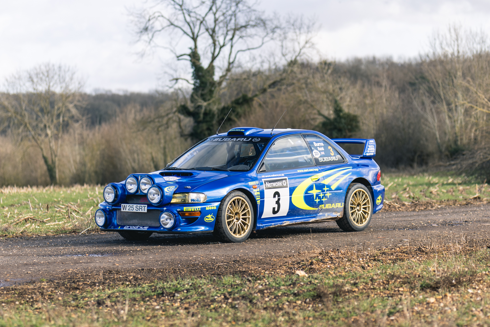 SUBARU IMPREZA S6 WRC - 2000 RALLY GB WINNER EX BURNS/REID
