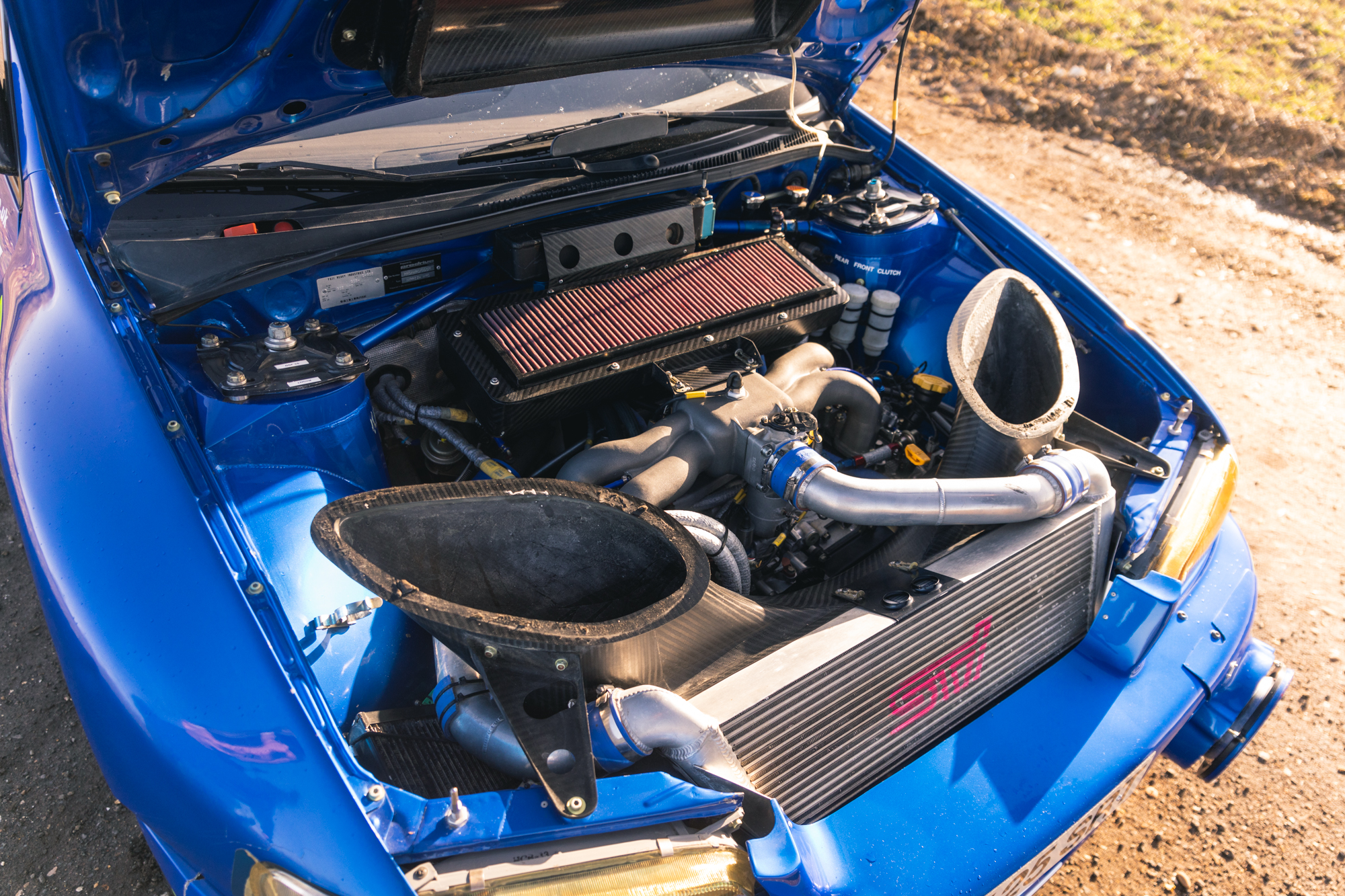 SUBARU IMPREZA S6 WRC - 2000 RALLY GB WINNER EX BURNS/REID