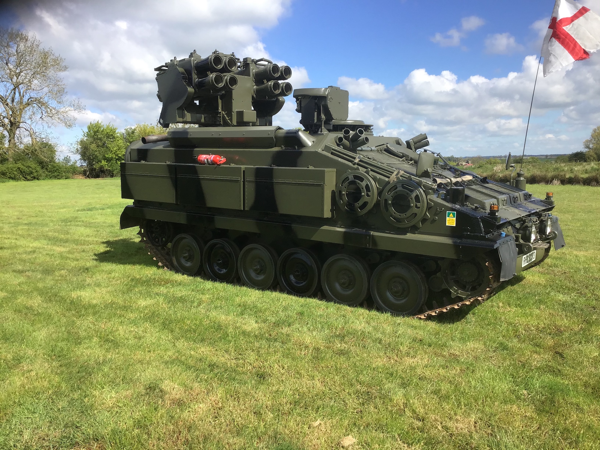 1996 ALVIS VICKERS CVRT STORMER - STARSTREAK MISSILE SYSTEM