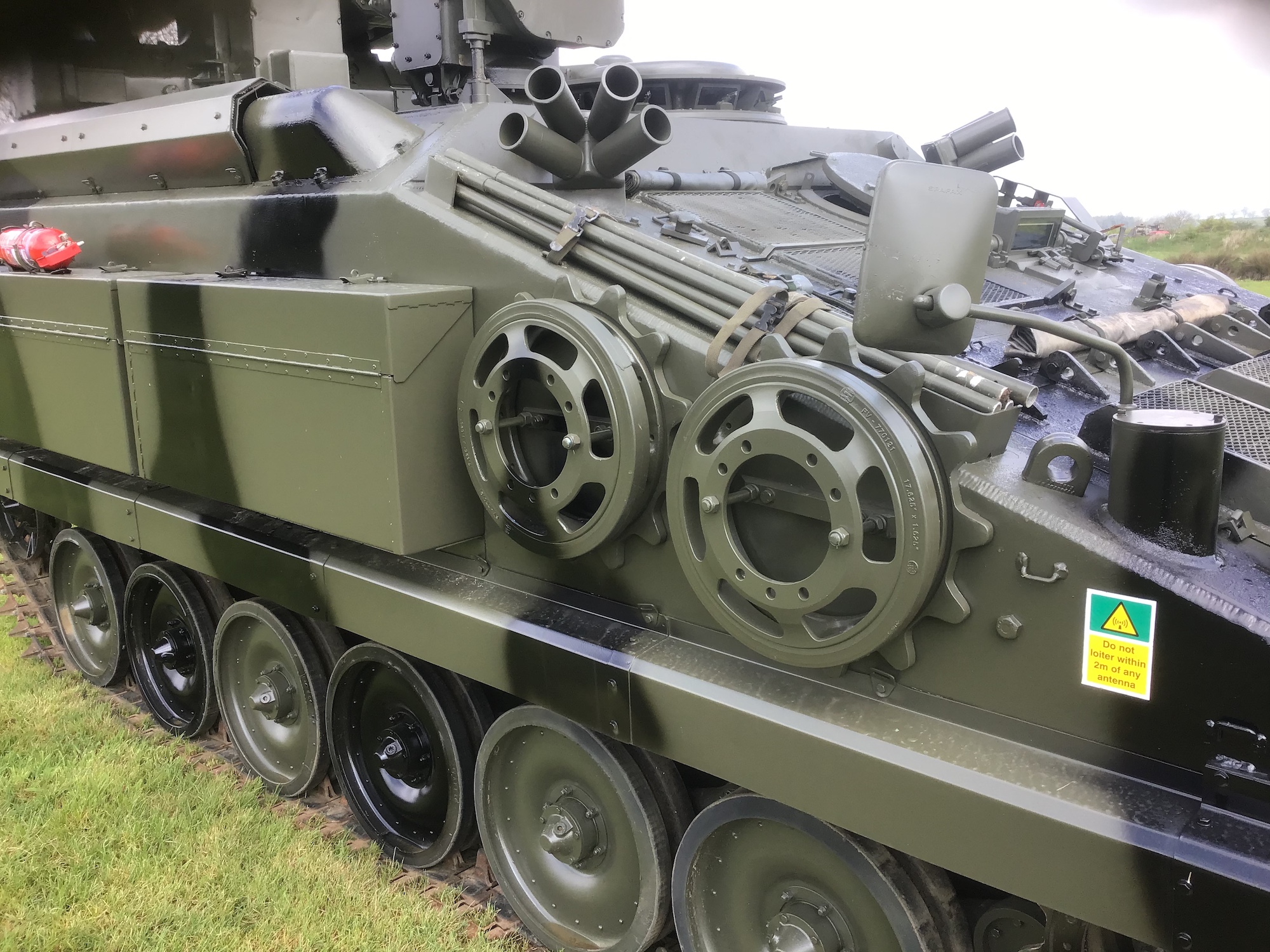 1996 ALVIS VICKERS CVRT STORMER - STARSTREAK MISSILE SYSTEM