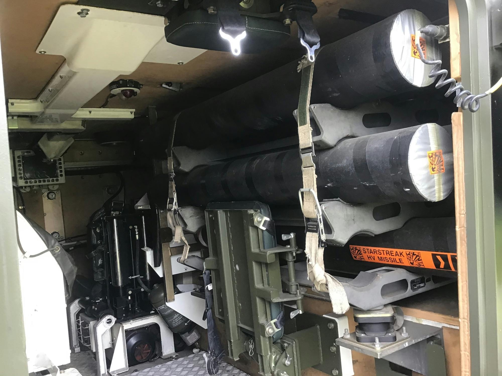 1996 ALVIS VICKERS CVRT STORMER - STARSTREAK MISSILE SYSTEM