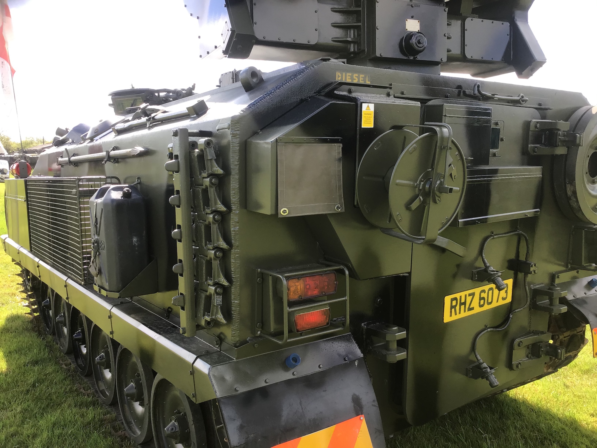 1996 ALVIS VICKERS CVRT STORMER - STARSTREAK MISSILE SYSTEM