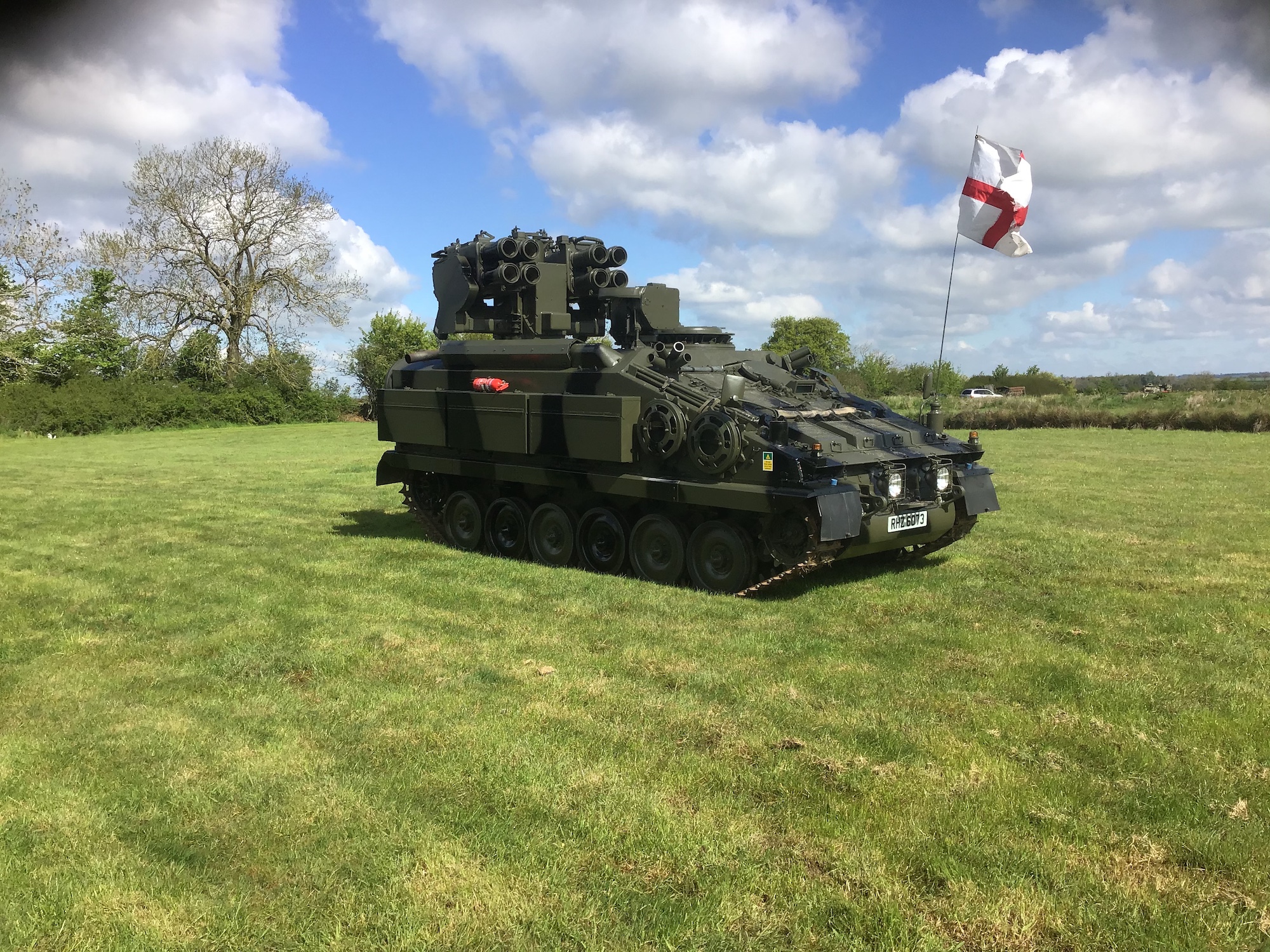 1996 ALVIS VICKERS CVRT STORMER - STARSTREAK MISSILE SYSTEM