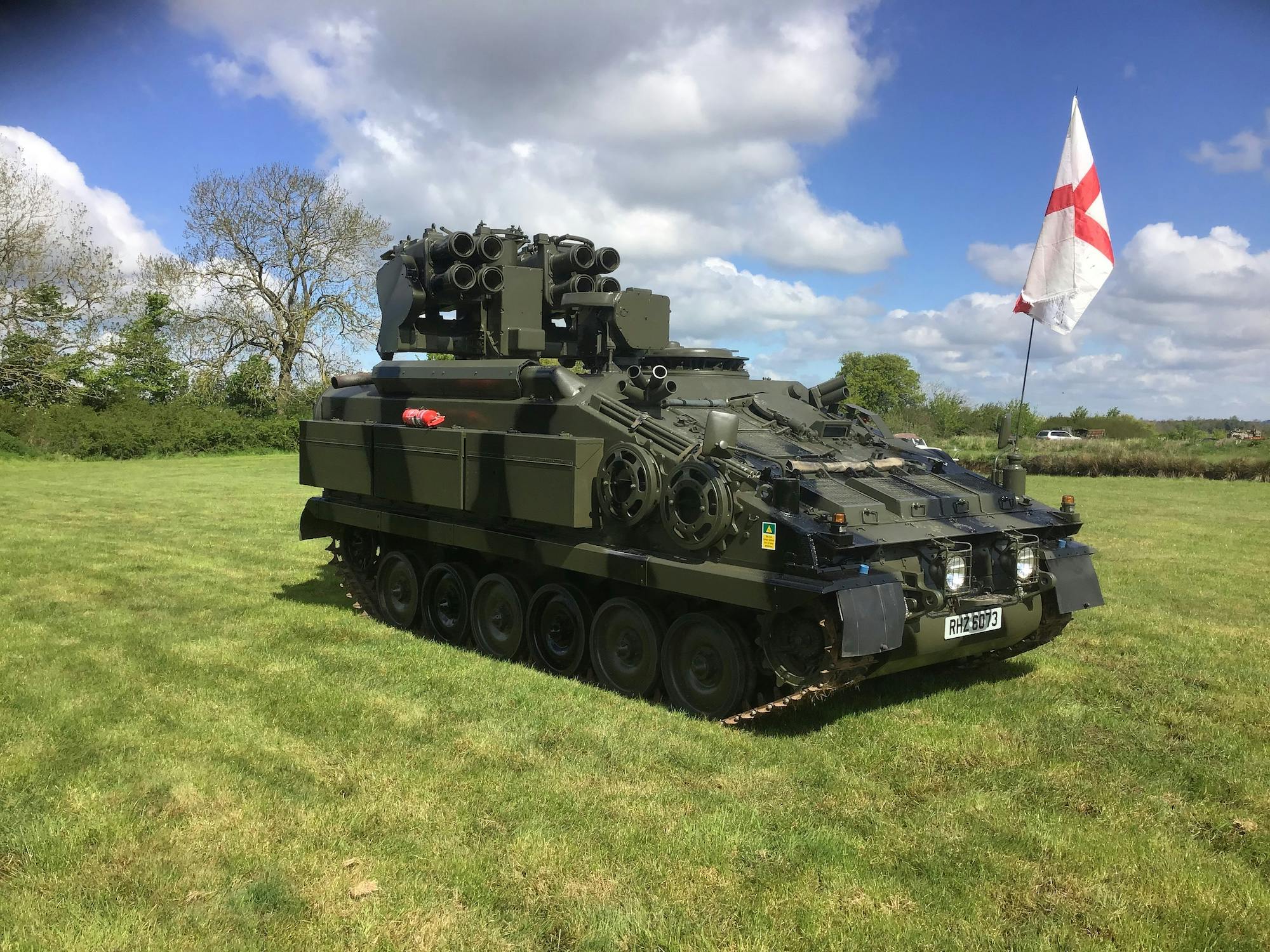 1996 ALVIS VICKERS CVRT STORMER - STARSTREAK MISSILE SYSTEM
