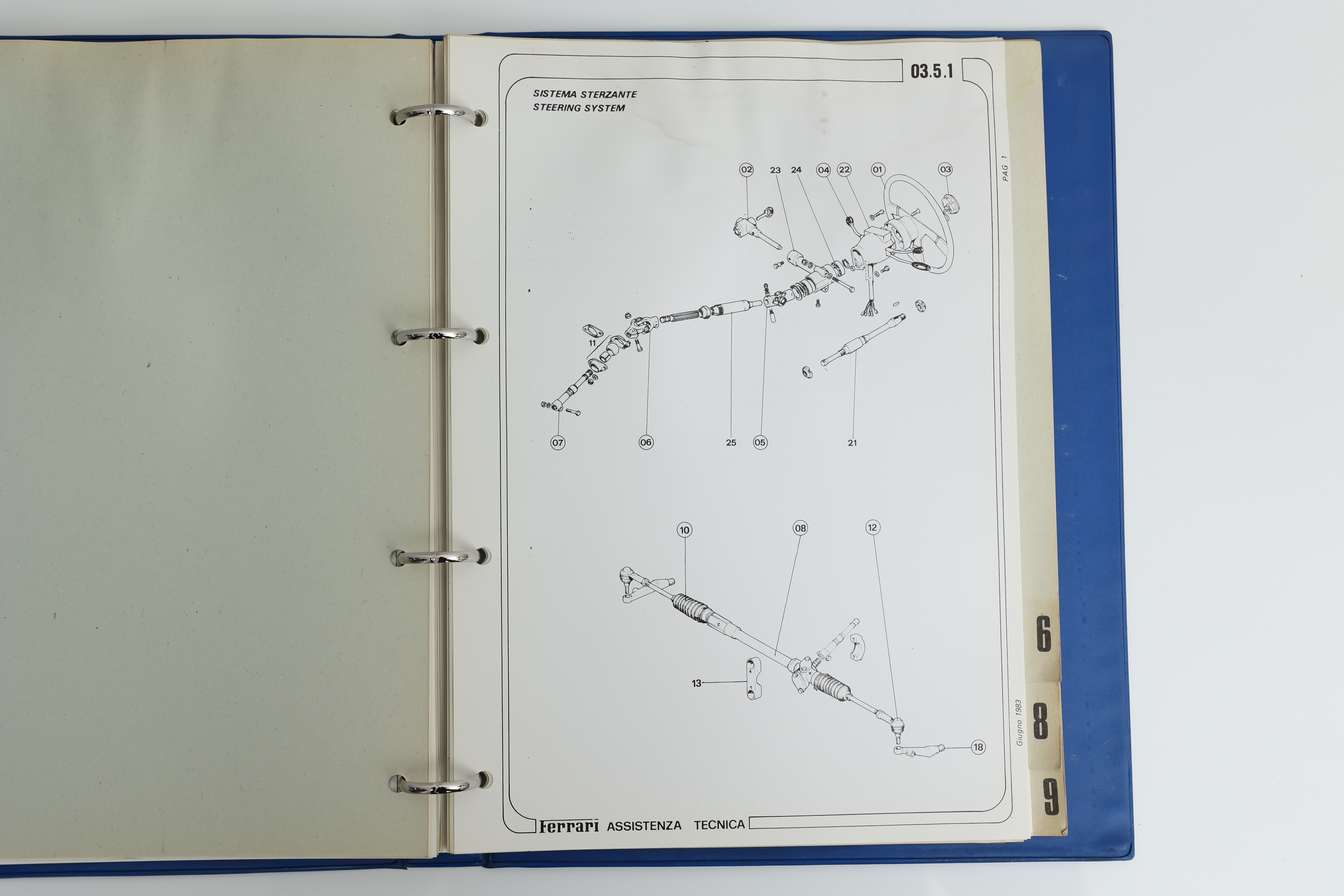 FERRARI WORKSHOP MANUALS AND PARTS CATALOGUES for sale by auction in ...