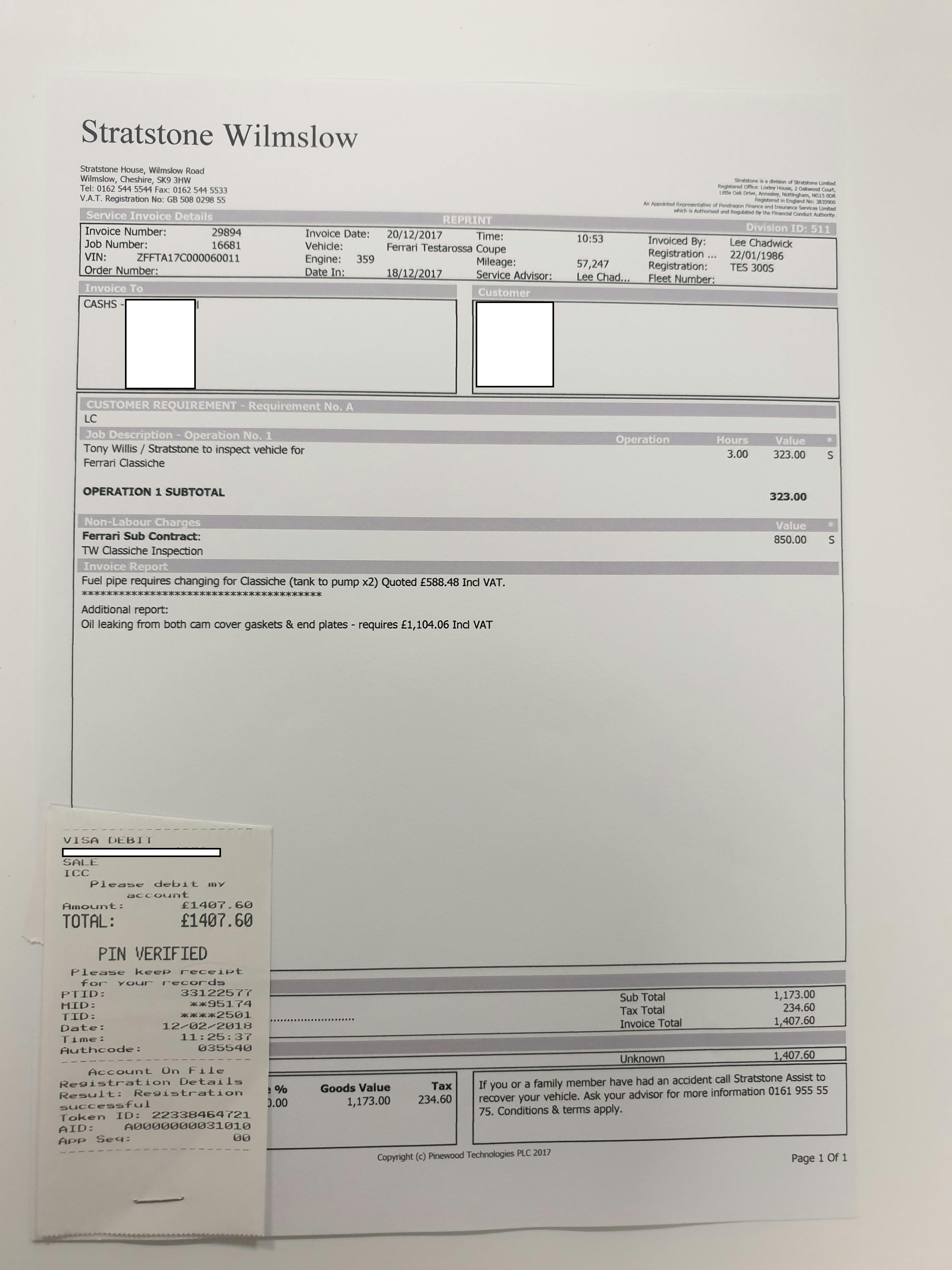 1986 FERRARI TESTAROSSA 'MONOSPECCHIO'