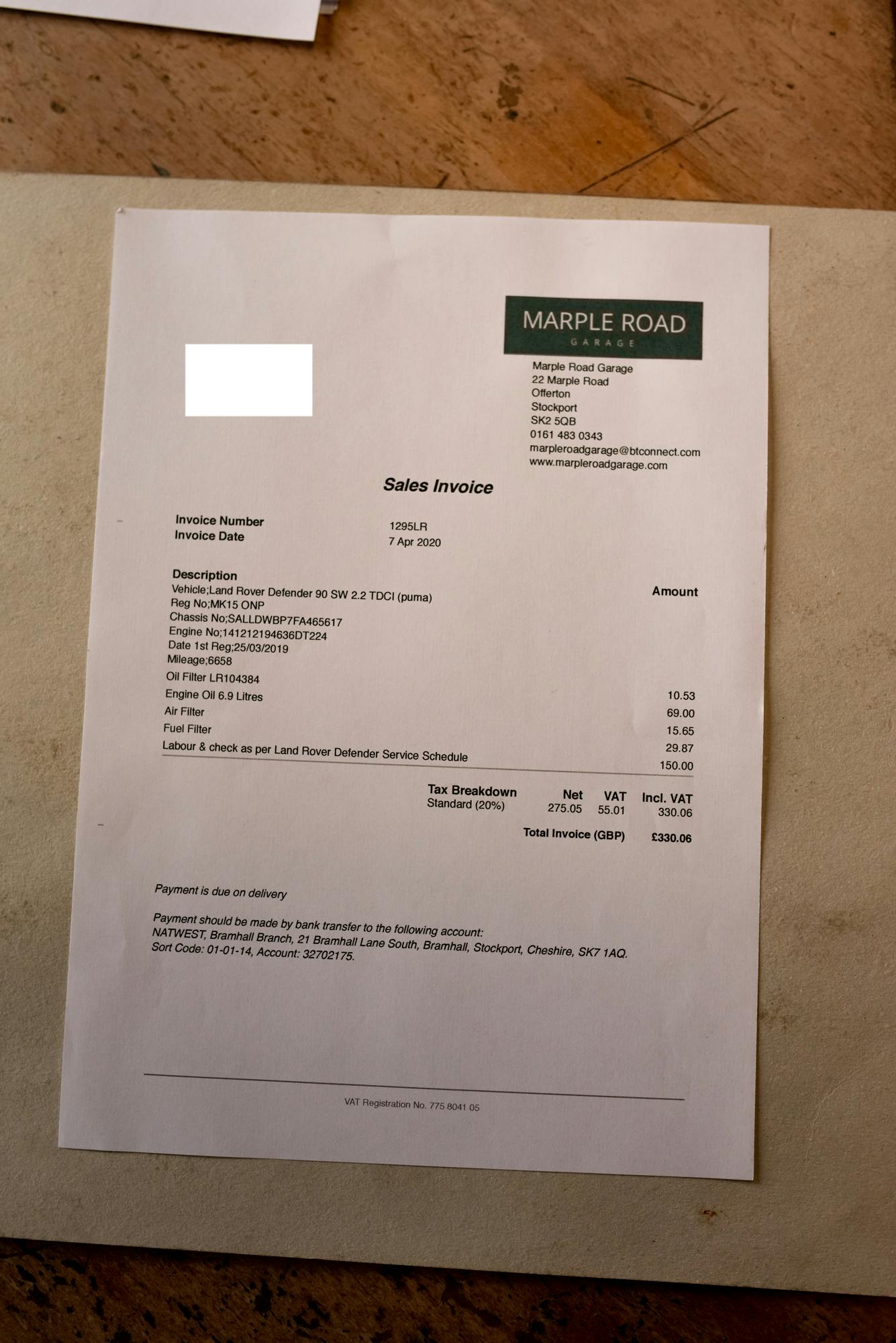 2015 LAND ROVER DEFENDER 90 STATION WAGON