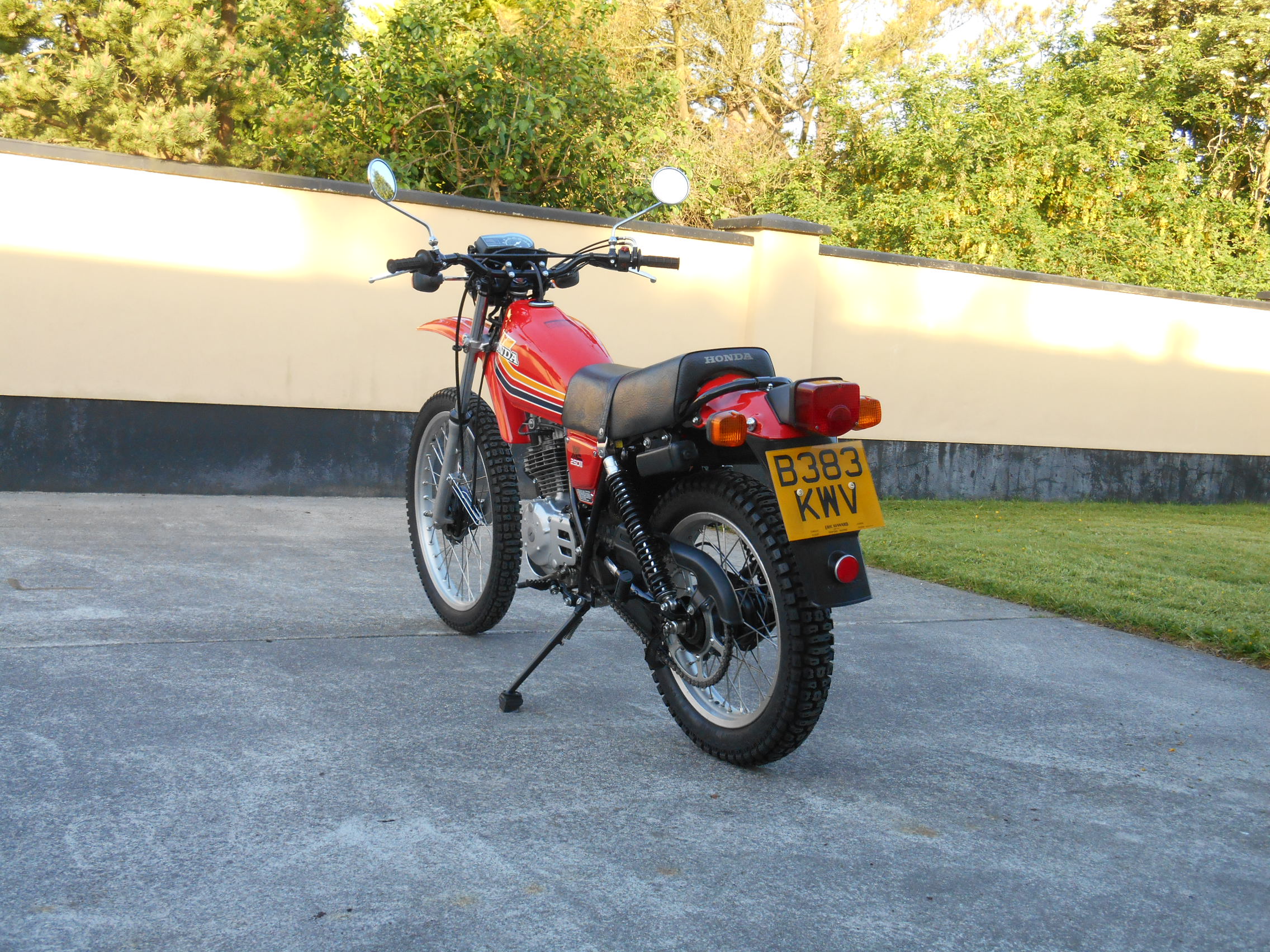1978 HONDA XL250S for sale by auction in County Clare, Ireland