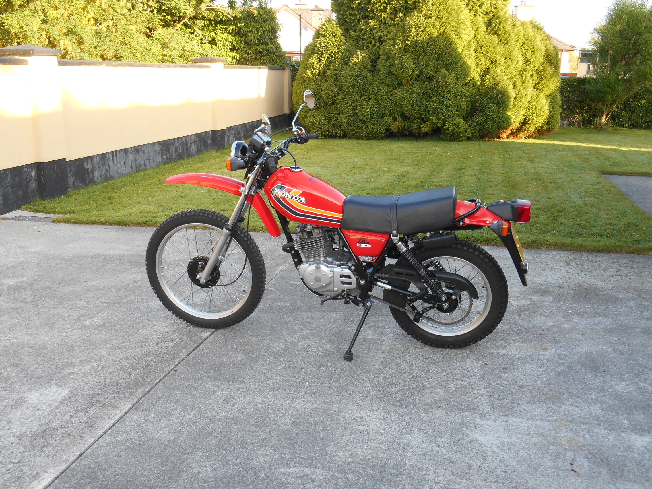 1978 HONDA XL250S for sale by auction in County Clare, Ireland