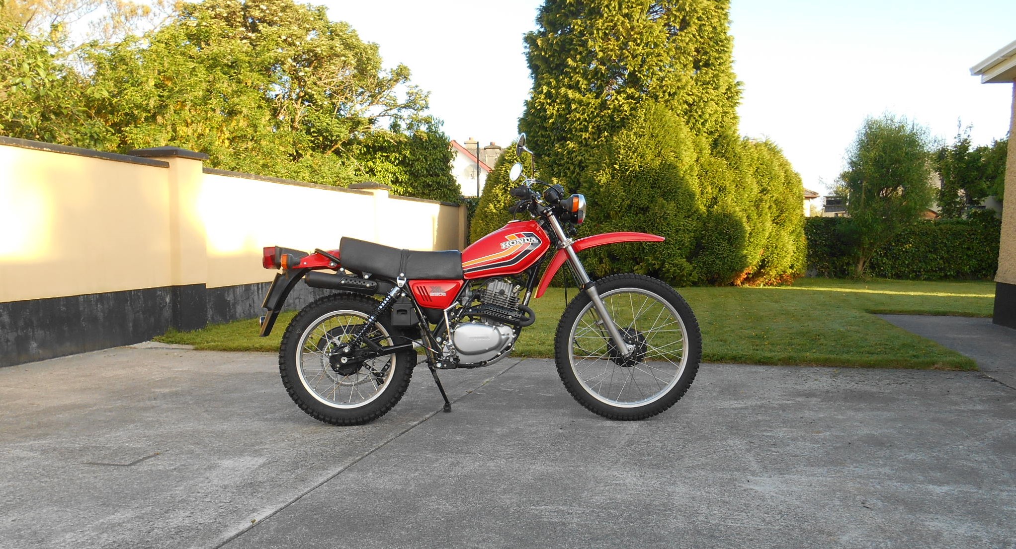 1978 HONDA XL250S for sale by auction in County Clare, Ireland