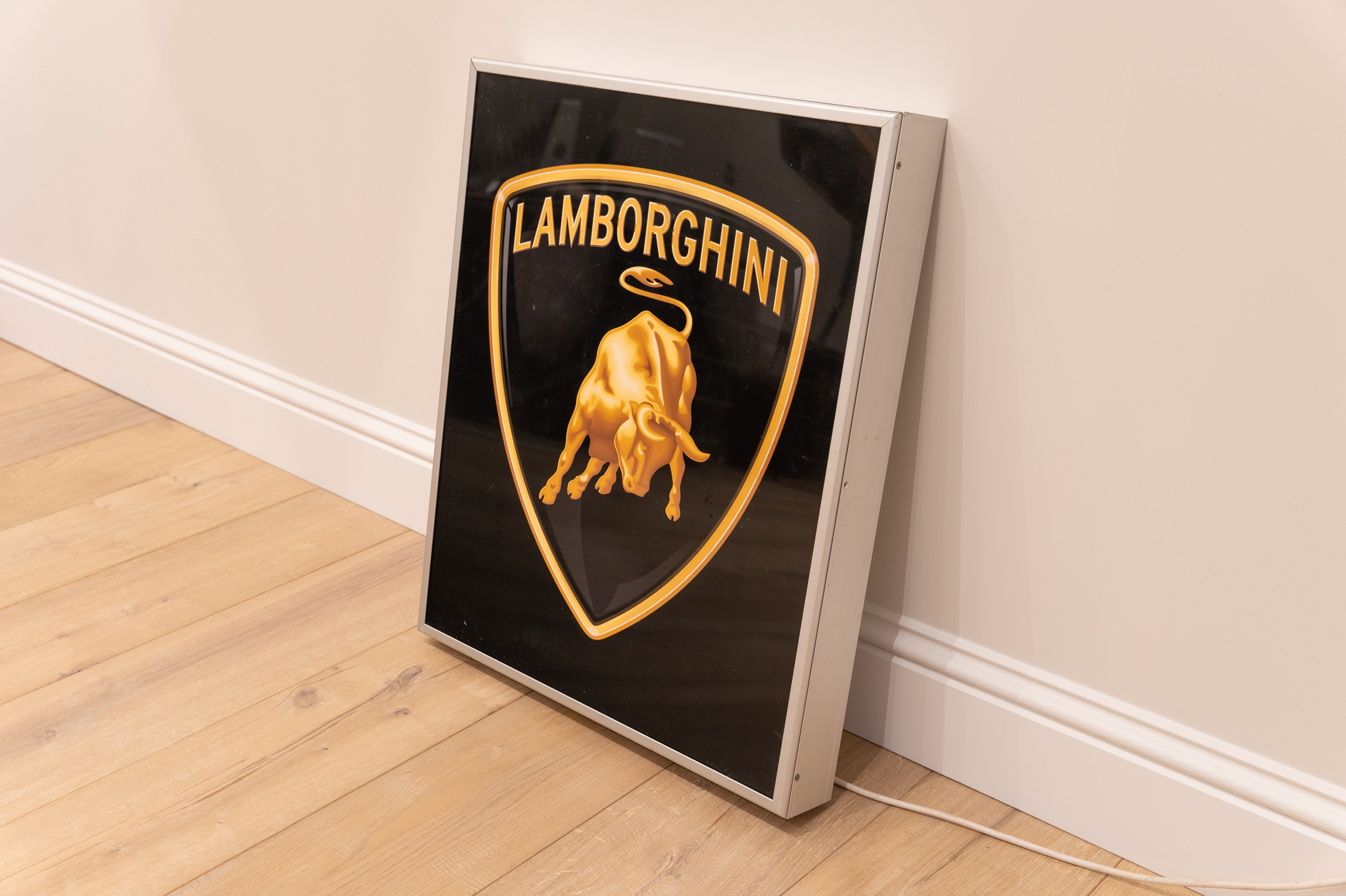 LAMBORGHINI ILLUMINATED DEALERSHIP SIGN