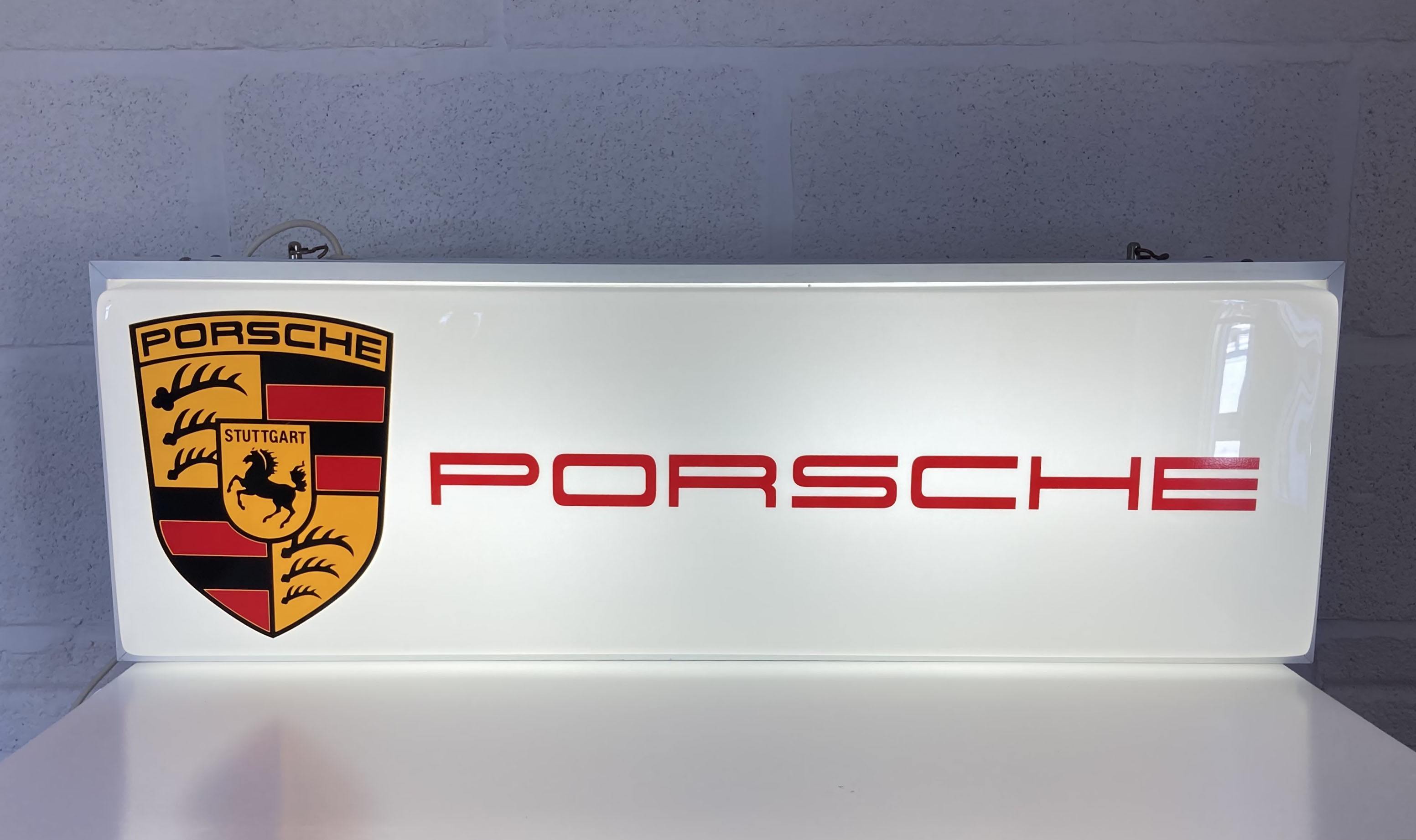 PORSCHE ILLUMINATED SIGN