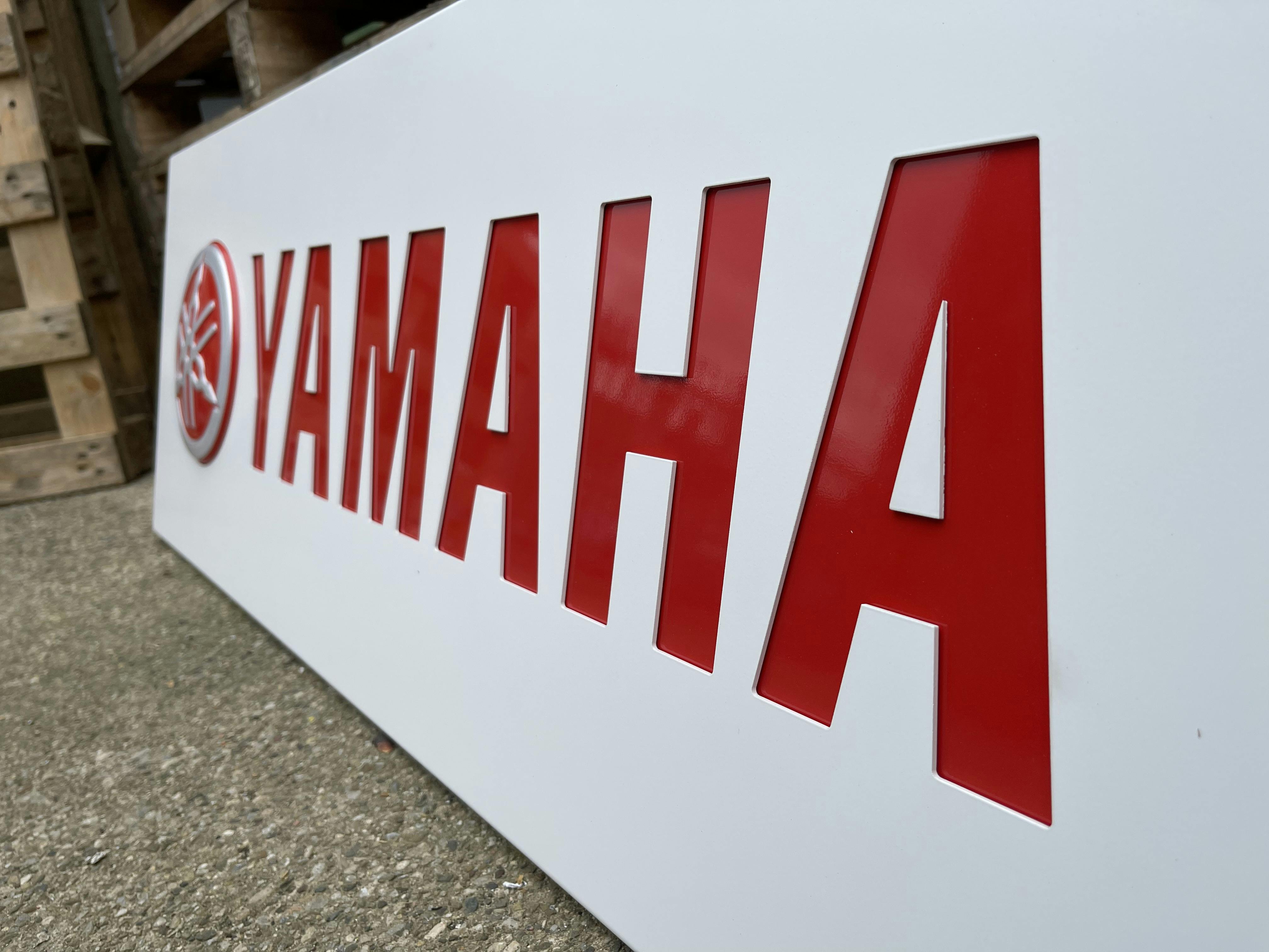 YAMAHA ILLUMINATED DEALERSHIP SIGN