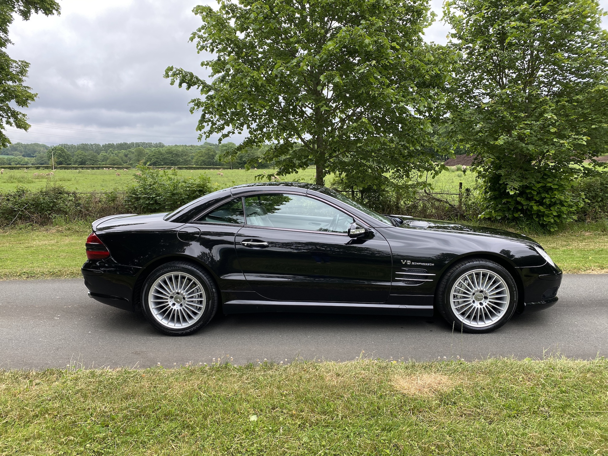 2002 MERCEDES-BENZ SL55 AMG for sale by auction in Abergavenny, Wales ...