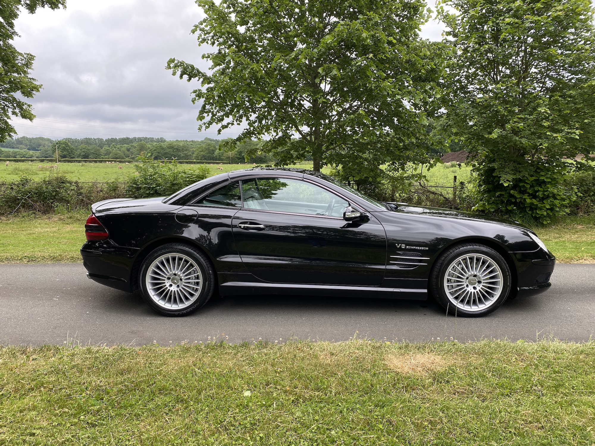 2002 MERCEDES-BENZ SL55 AMG for sale by auction in Abergavenny, Wales ...