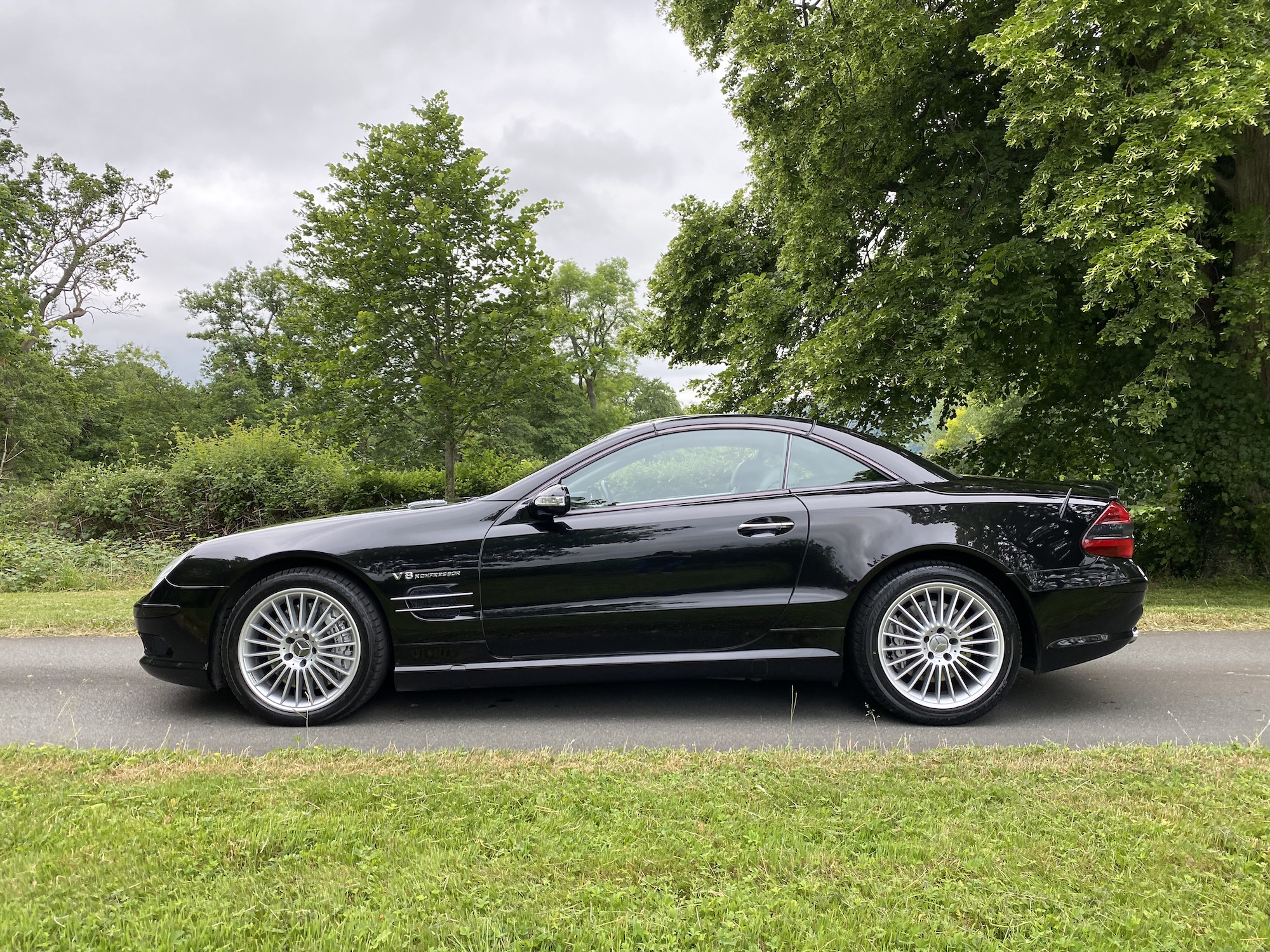 2002 MERCEDES-BENZ SL55 AMG for sale by auction in Abergavenny, Wales ...