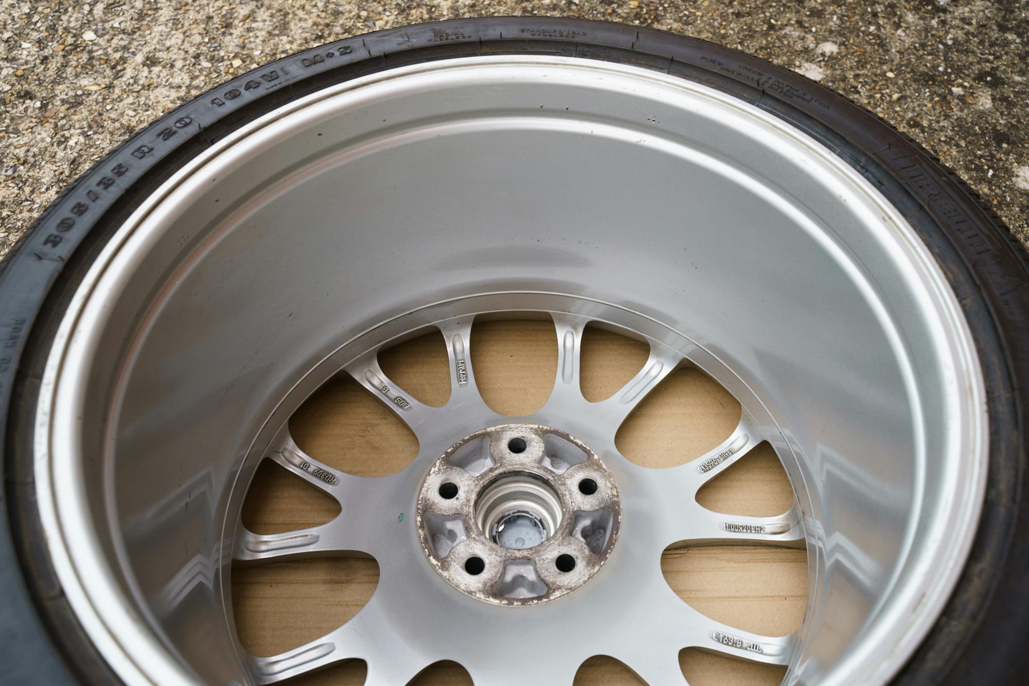 FERRARI 599 WHEELS AND TYRES
