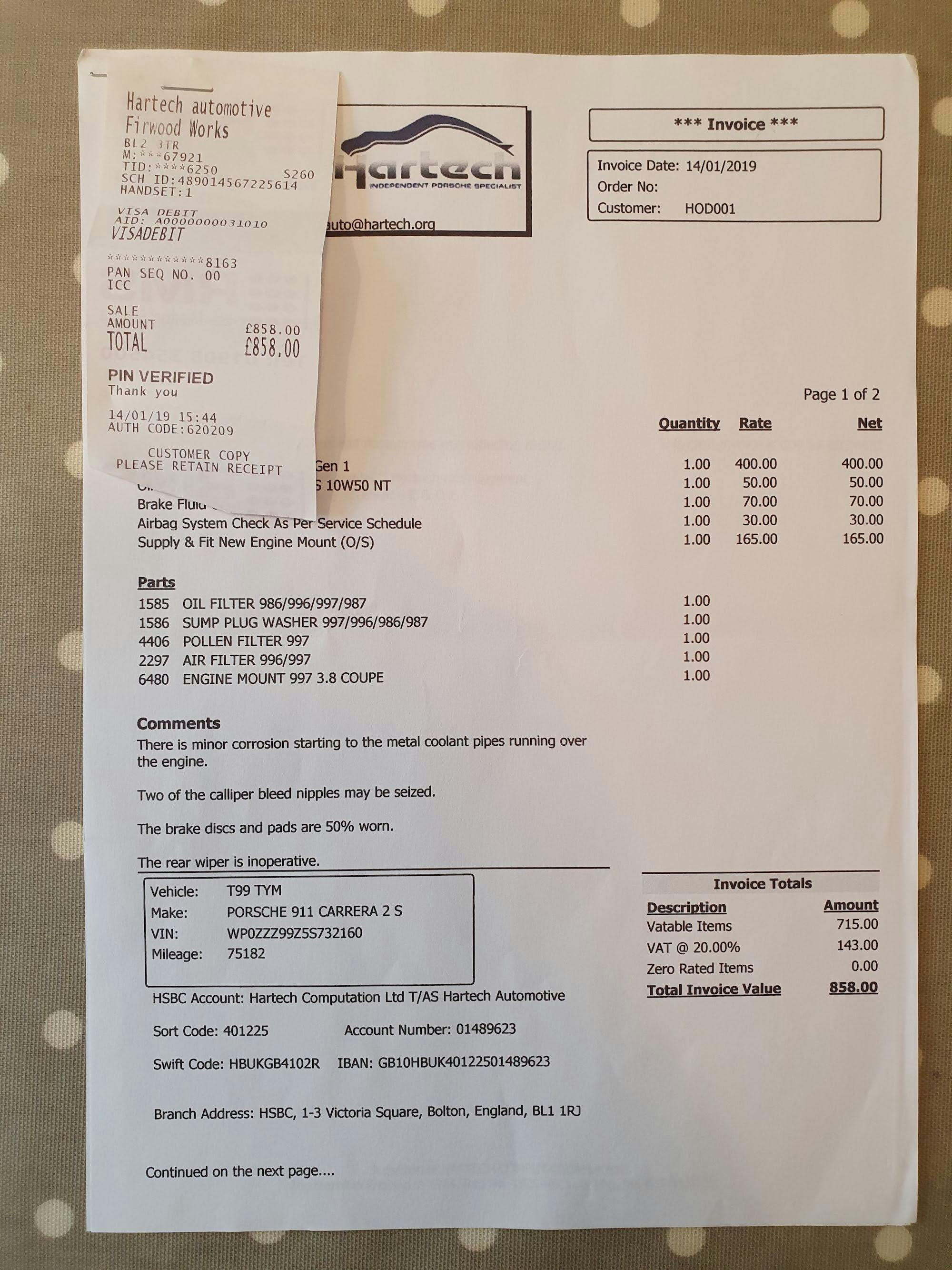 2005 PORSCHE 911 (997) CARRERA S - HARTECH REBUILD