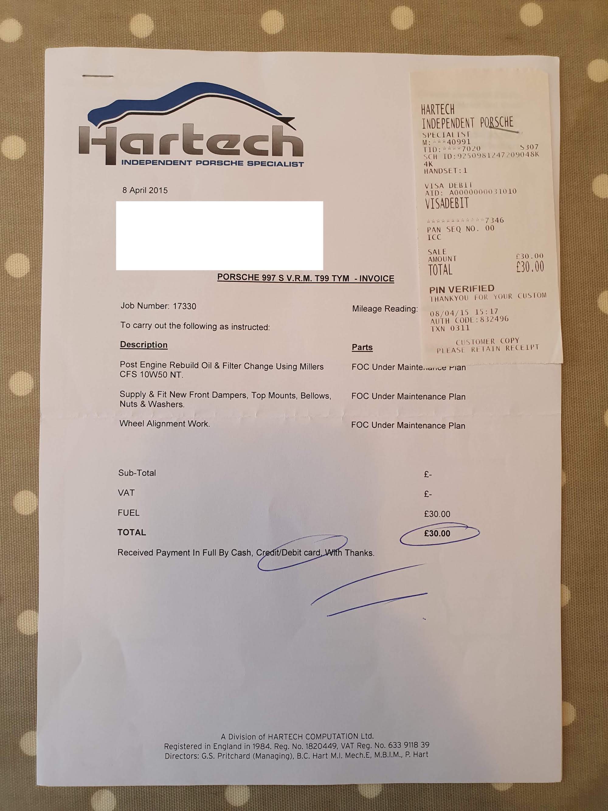 2005 PORSCHE 911 (997) CARRERA S - HARTECH REBUILD