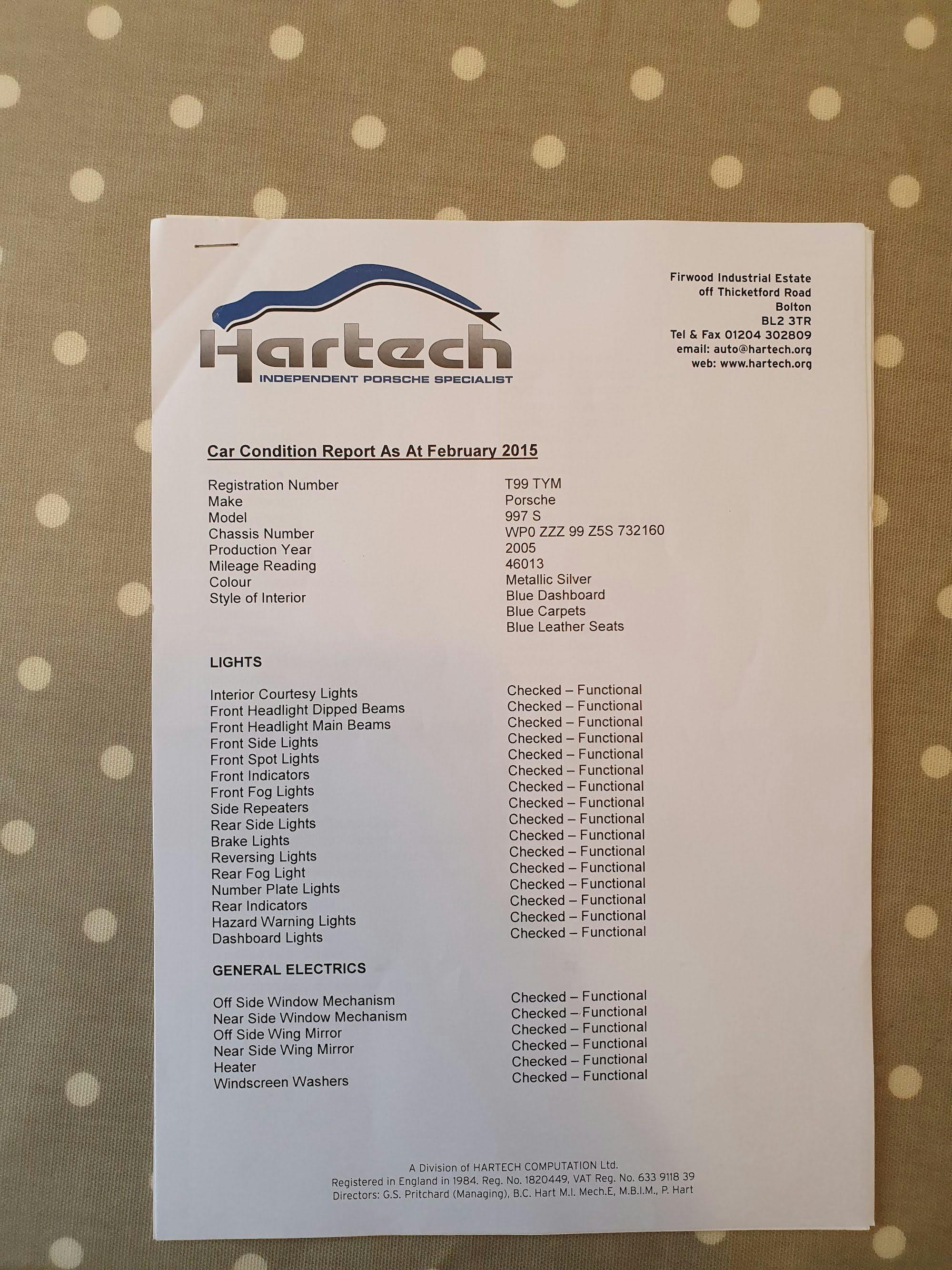 2005 PORSCHE 911 (997) CARRERA S - HARTECH REBUILD