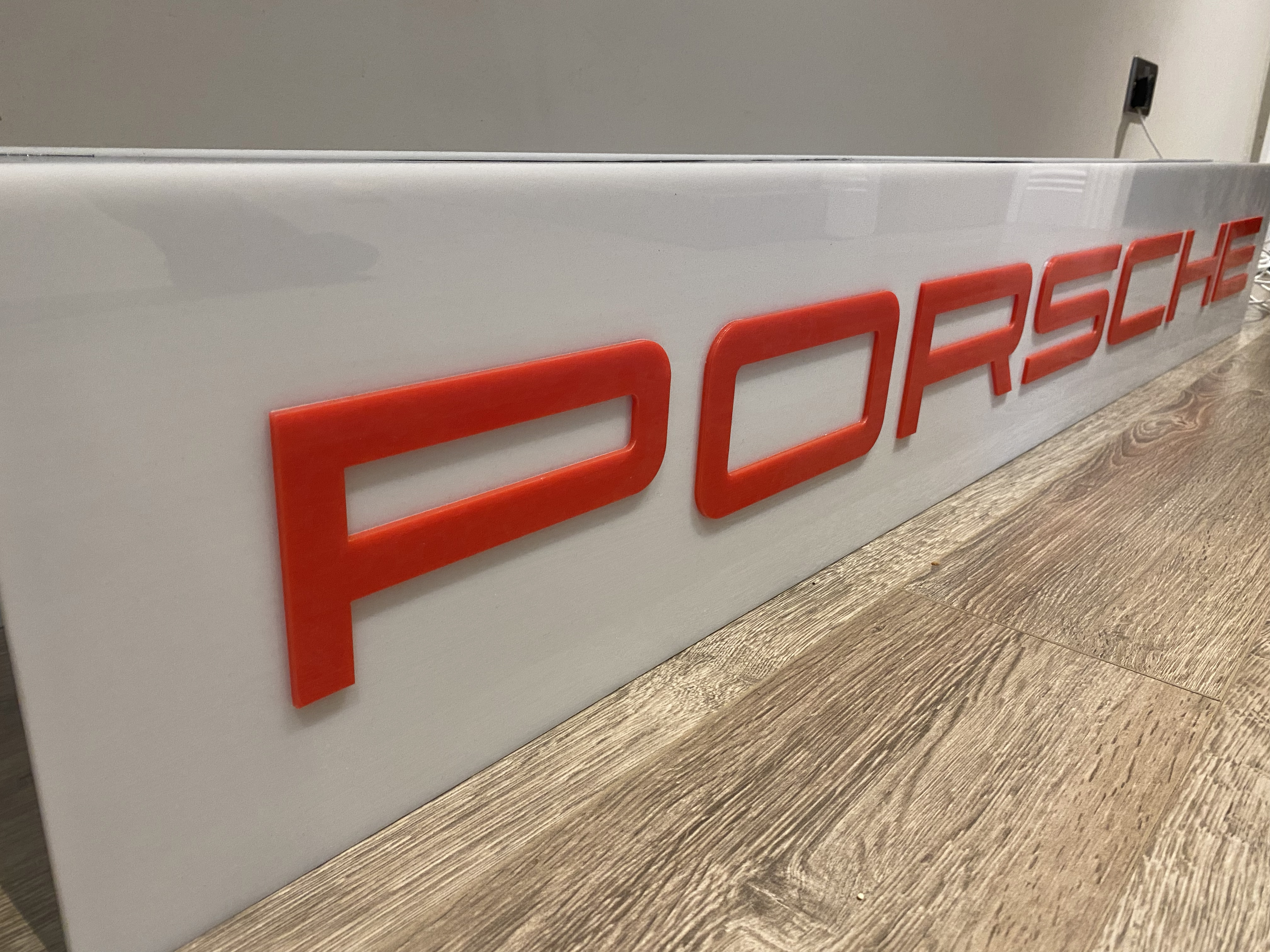 PORSCHE ILLUMINATED SIGN for sale by auction in West Midlands, United ...