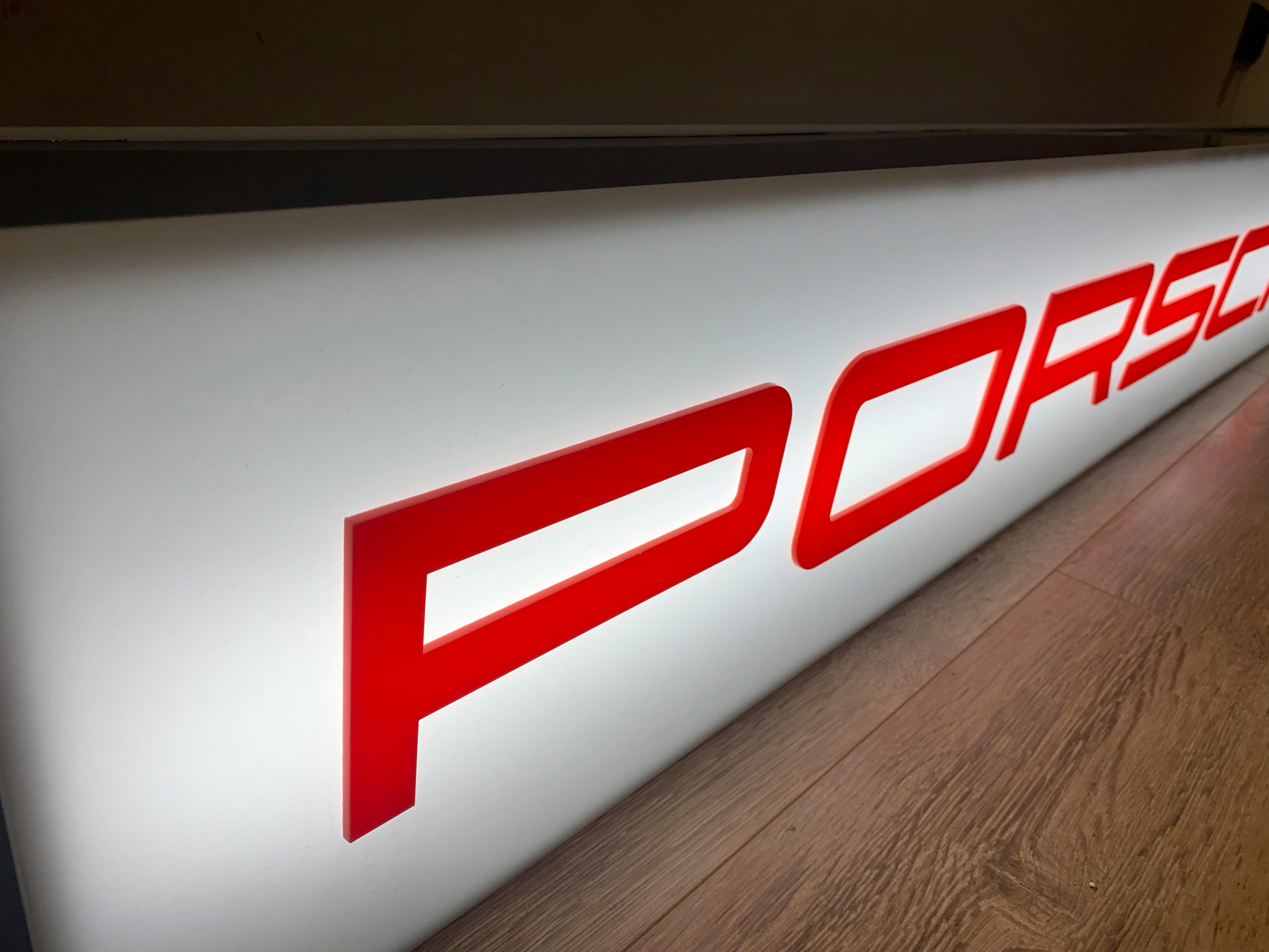 PORSCHE ILLUMINATED SIGN for sale by auction in West Midlands, United ...