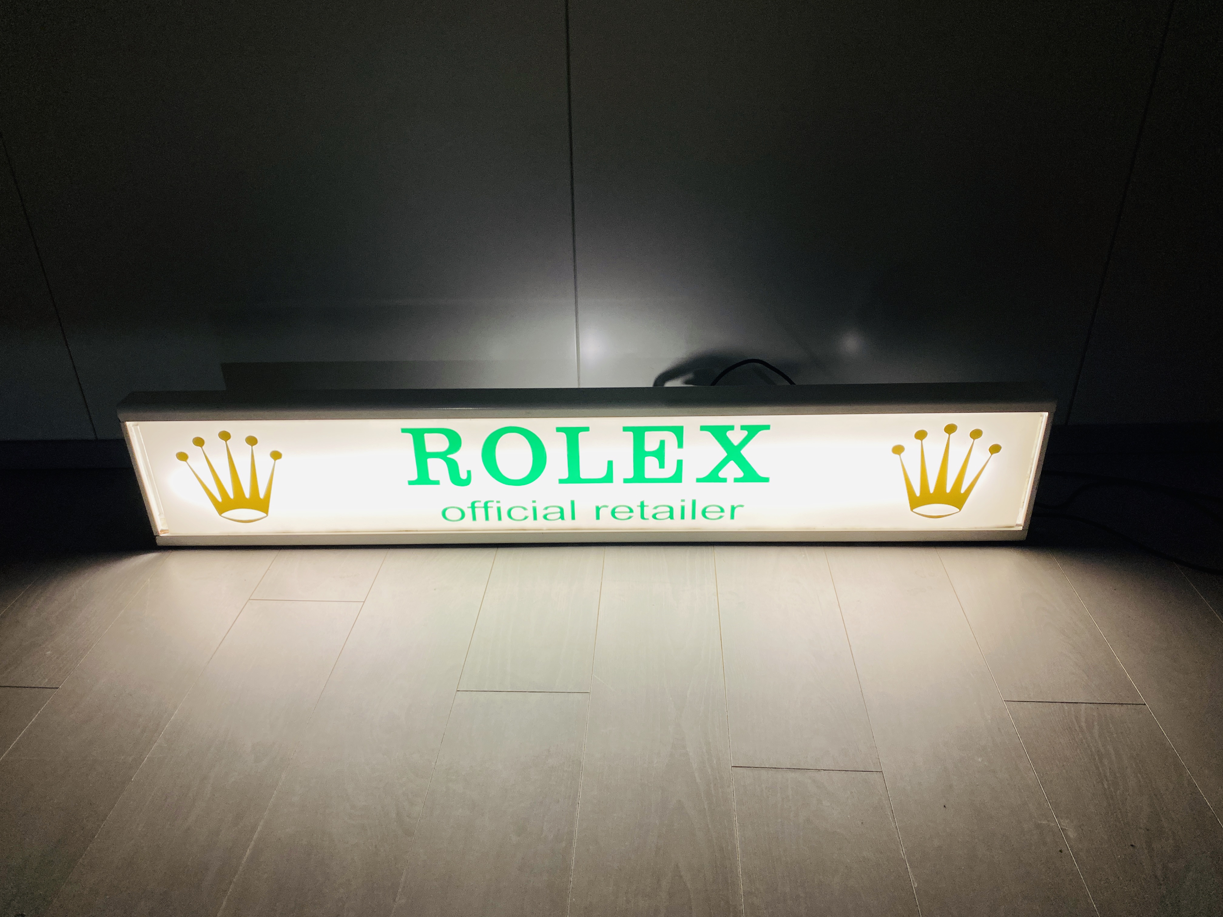 SET OF ROLEX ILLUMINATED SIGNS for sale by auction in Ravenna, Italy