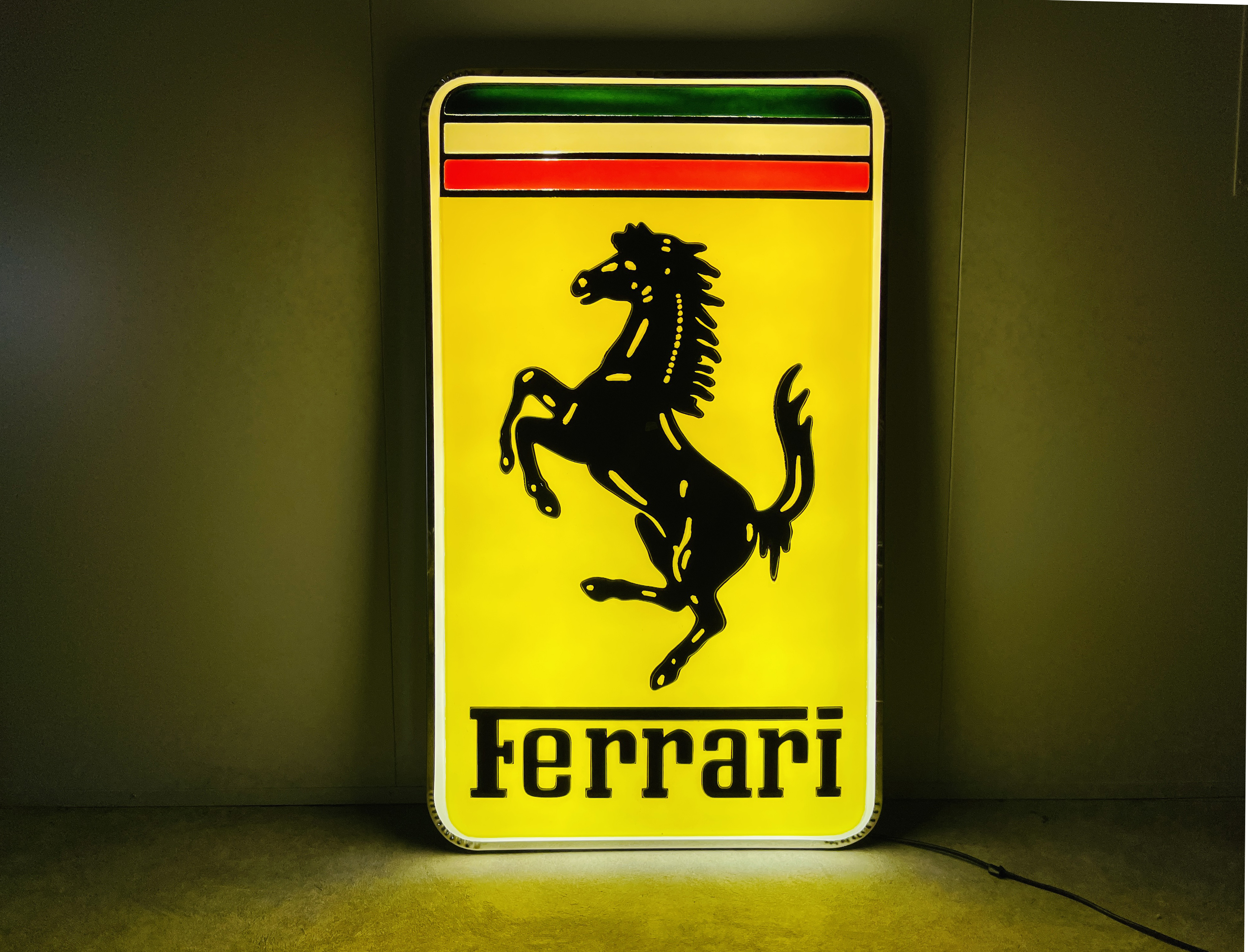 FERRARI ILLUMINATED SIGN for sale by auction in Ravenna, Italy