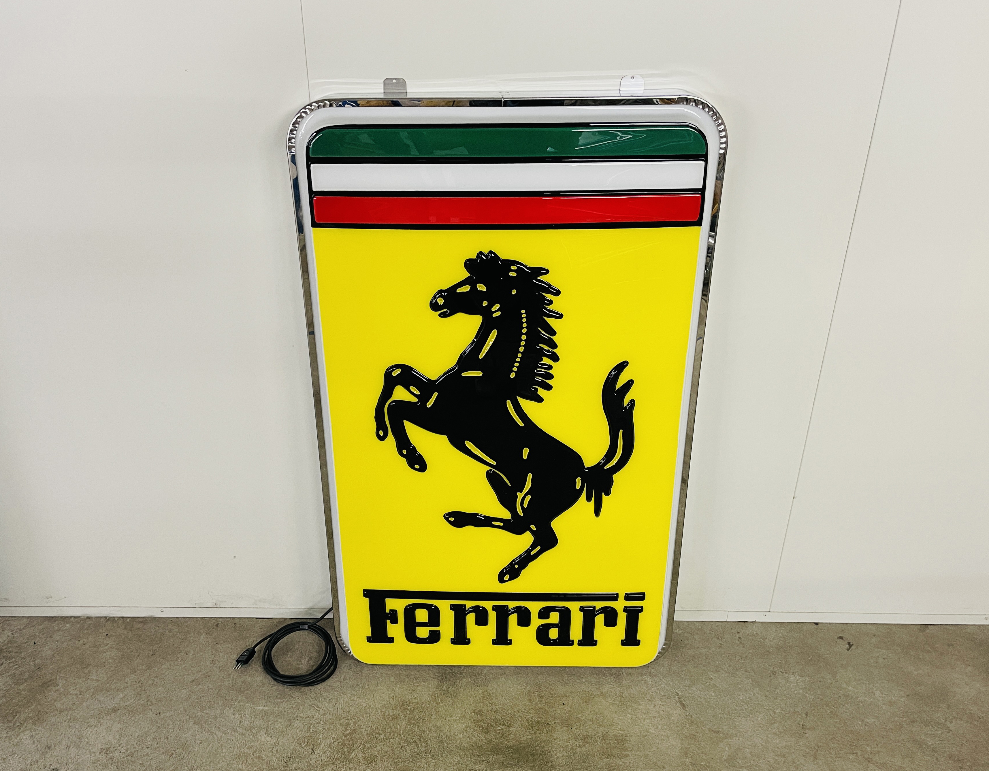 FERRARI ILLUMINATED SIGN
