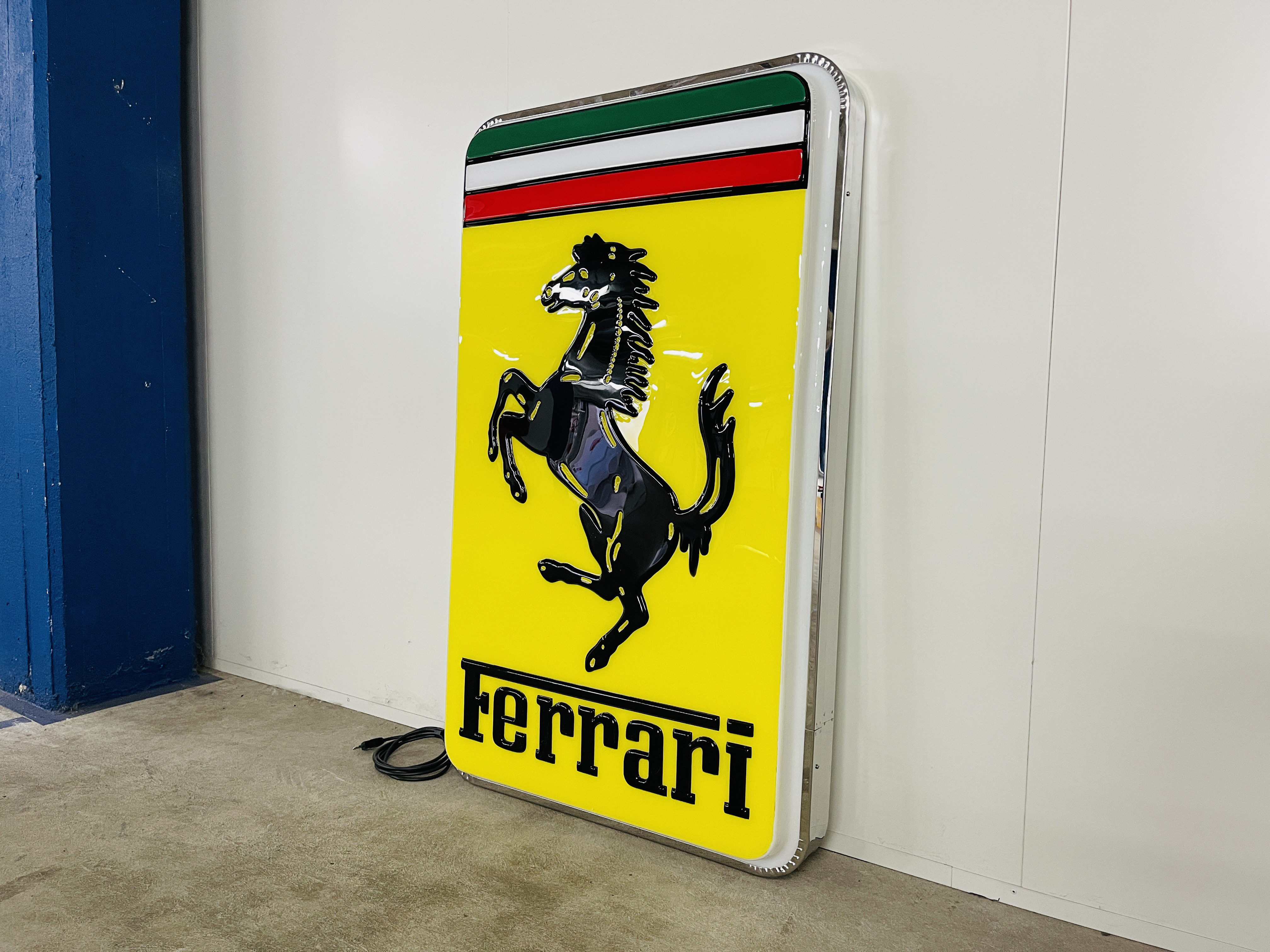 FERRARI ILLUMINATED SIGN