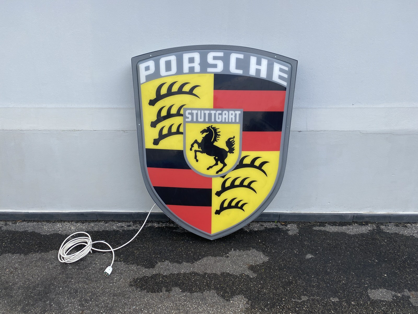 PORSCHE ILLUMINATED SIGN