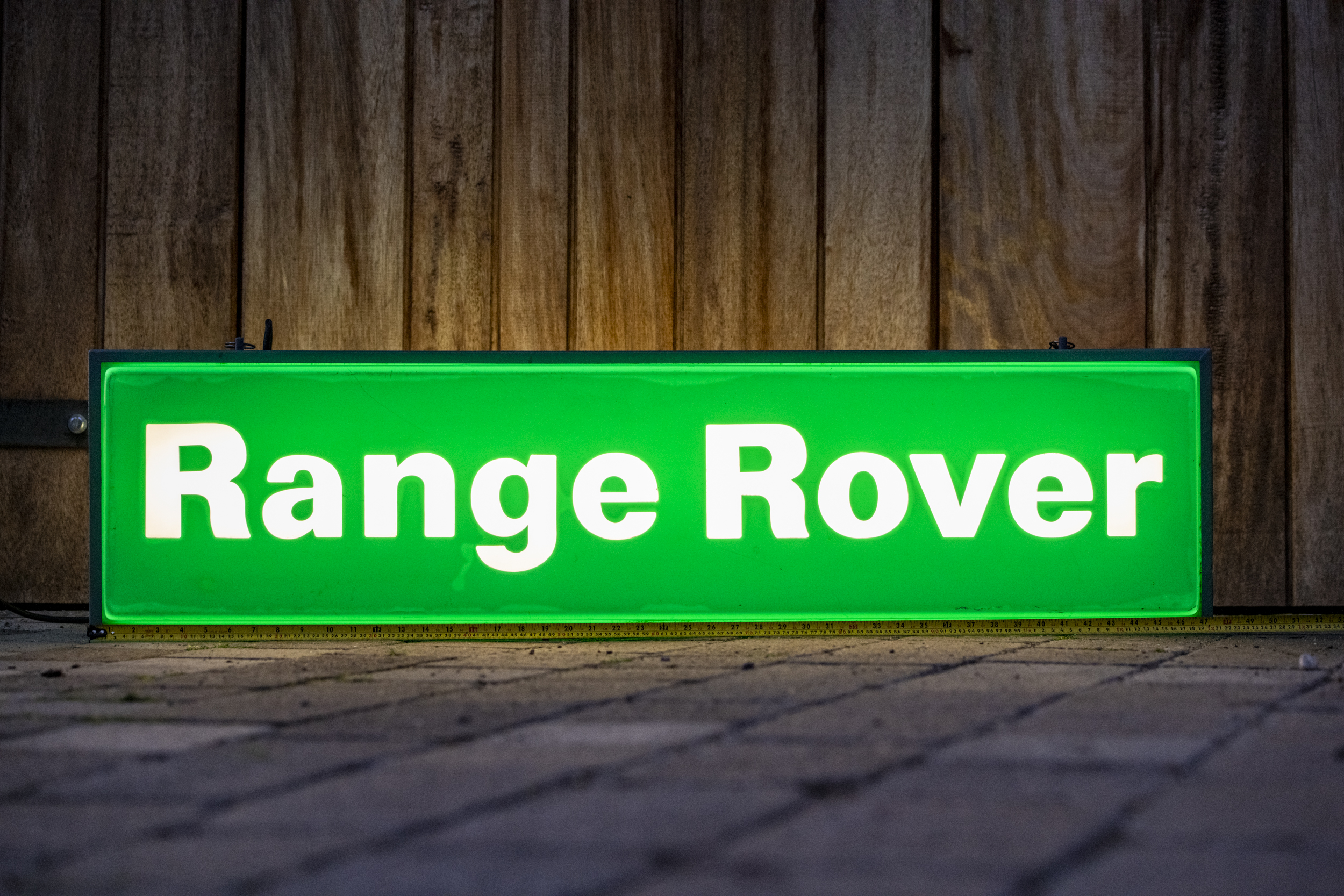 RANGE ROVER ILLUMINATED SIGN for sale by auction in Corsham, Wiltshire ...