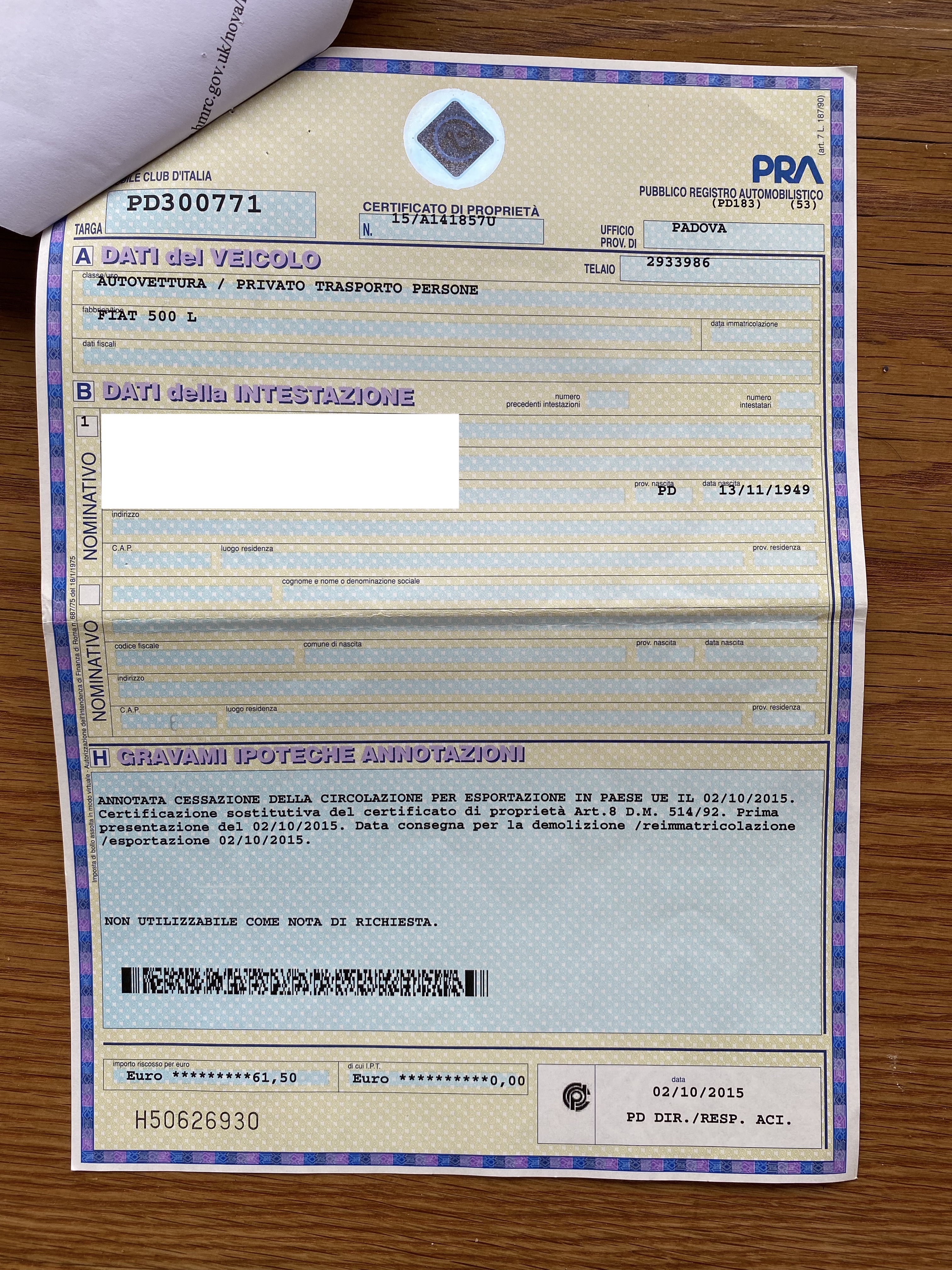 1972 FIAT 500 'LUSSO' for sale by auction in Bradford-on-Avon ...