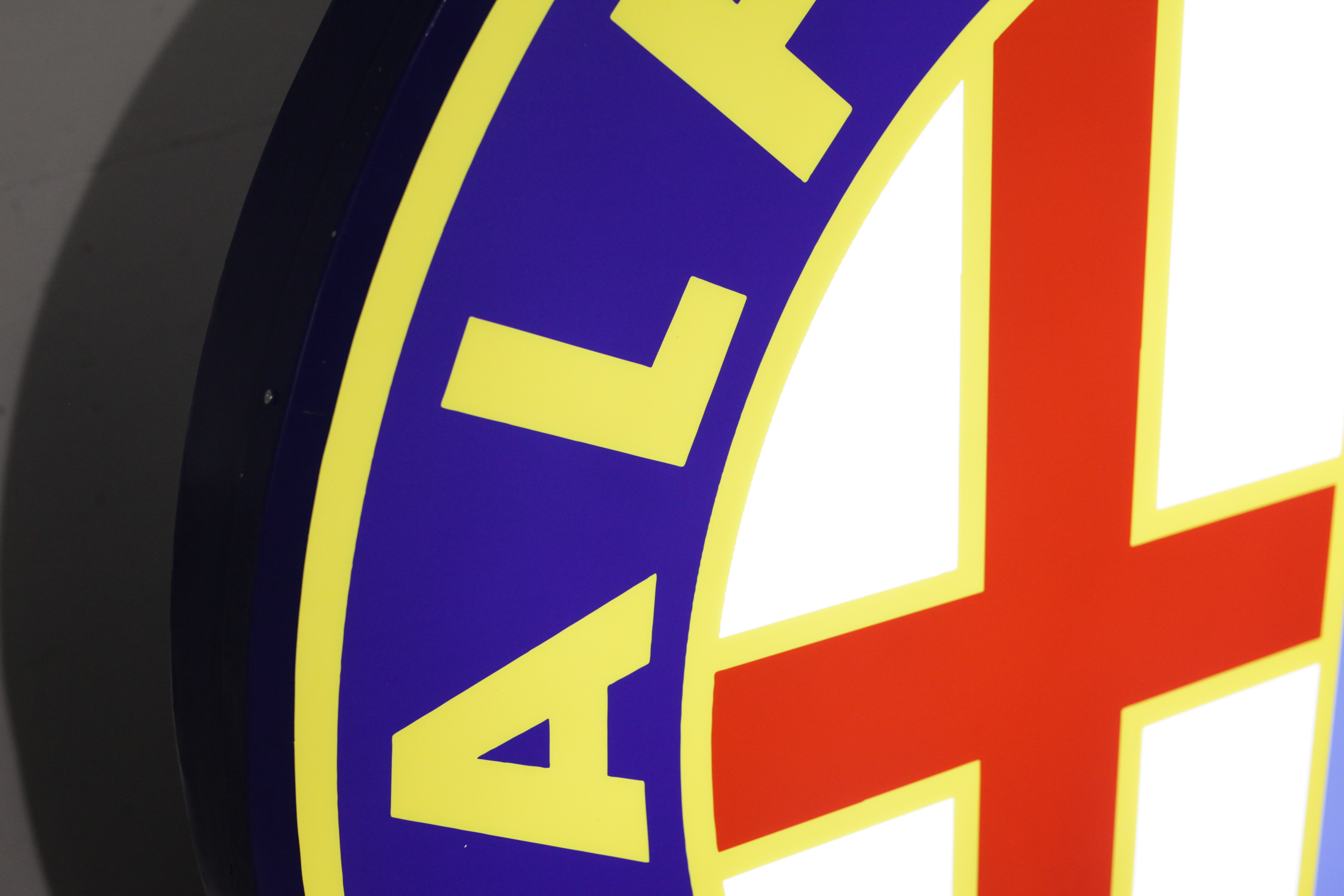 LARGE ALFA ROMEO ILLUMINATED SIGN