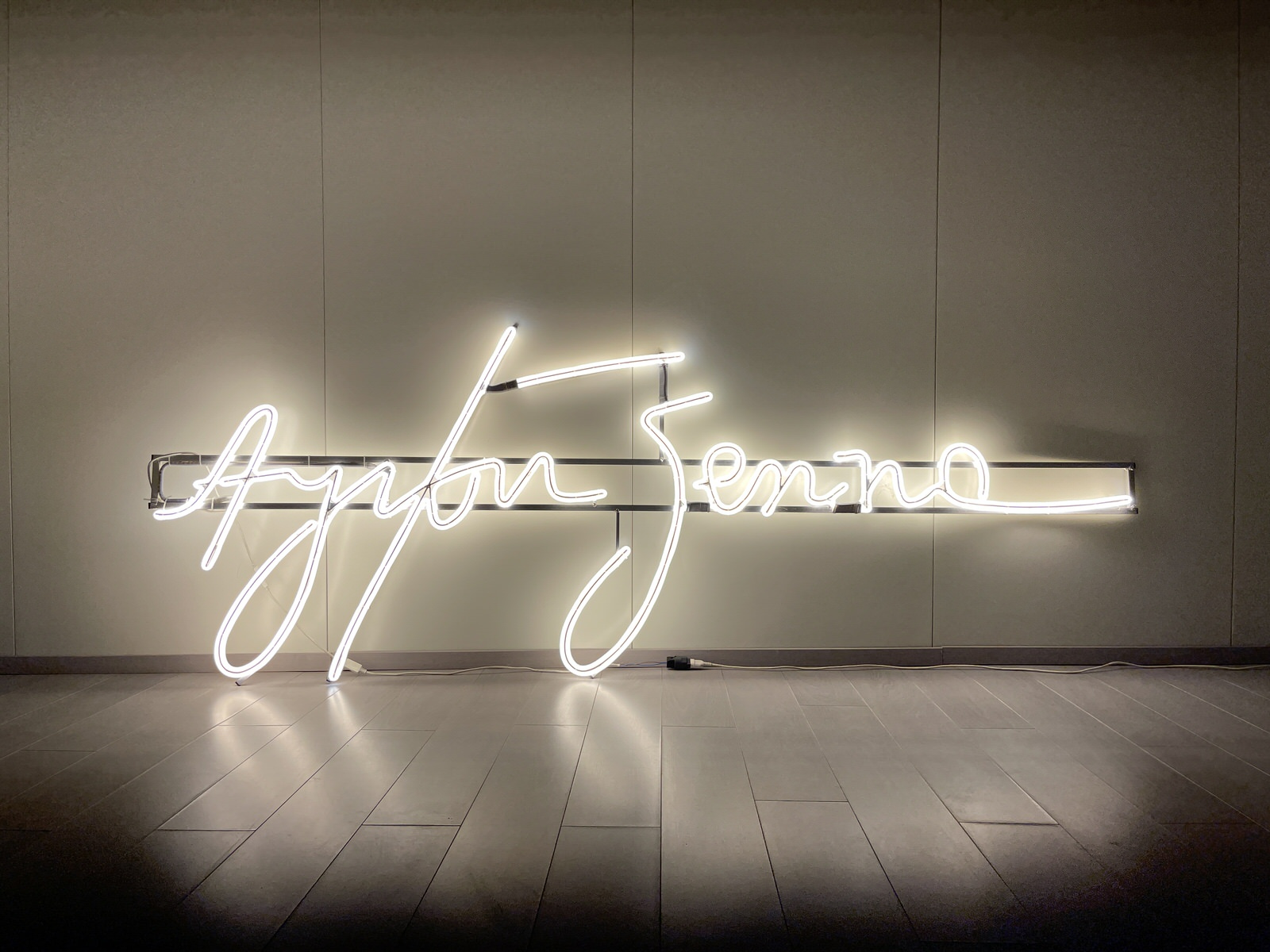 AYRTON SENNA ILLUMINATED NEON SIGN