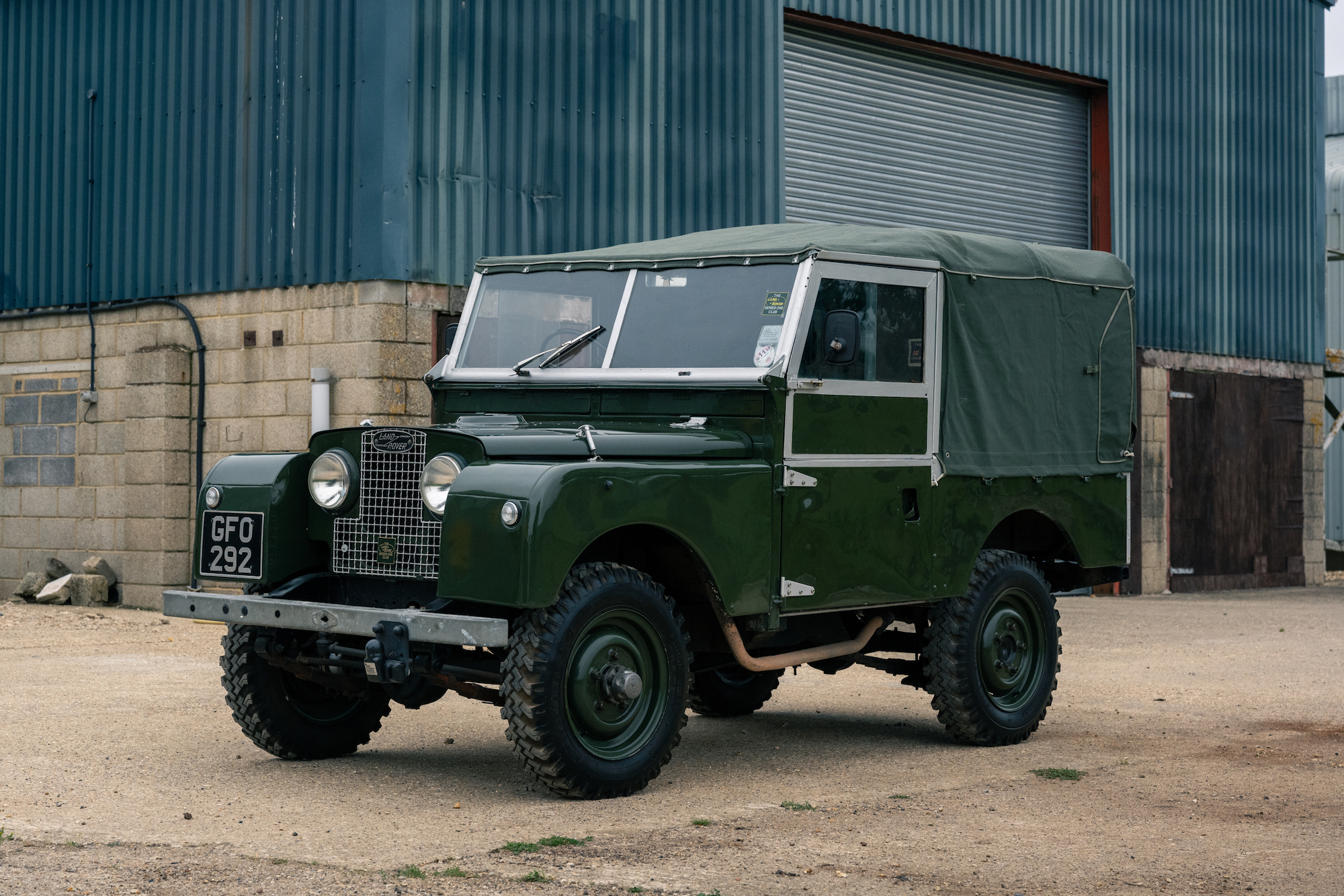 1956 LAND ROVER SERIES I 86” for sale by auction in Wimborne, Dorset ...