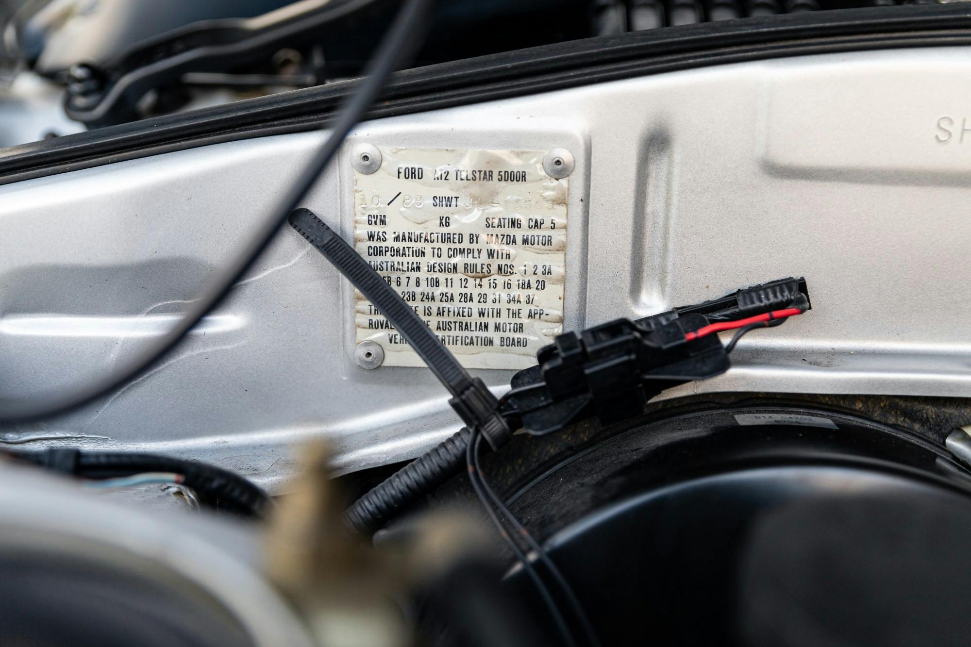 1988 FORD TELSTAR TX-5 GHIA