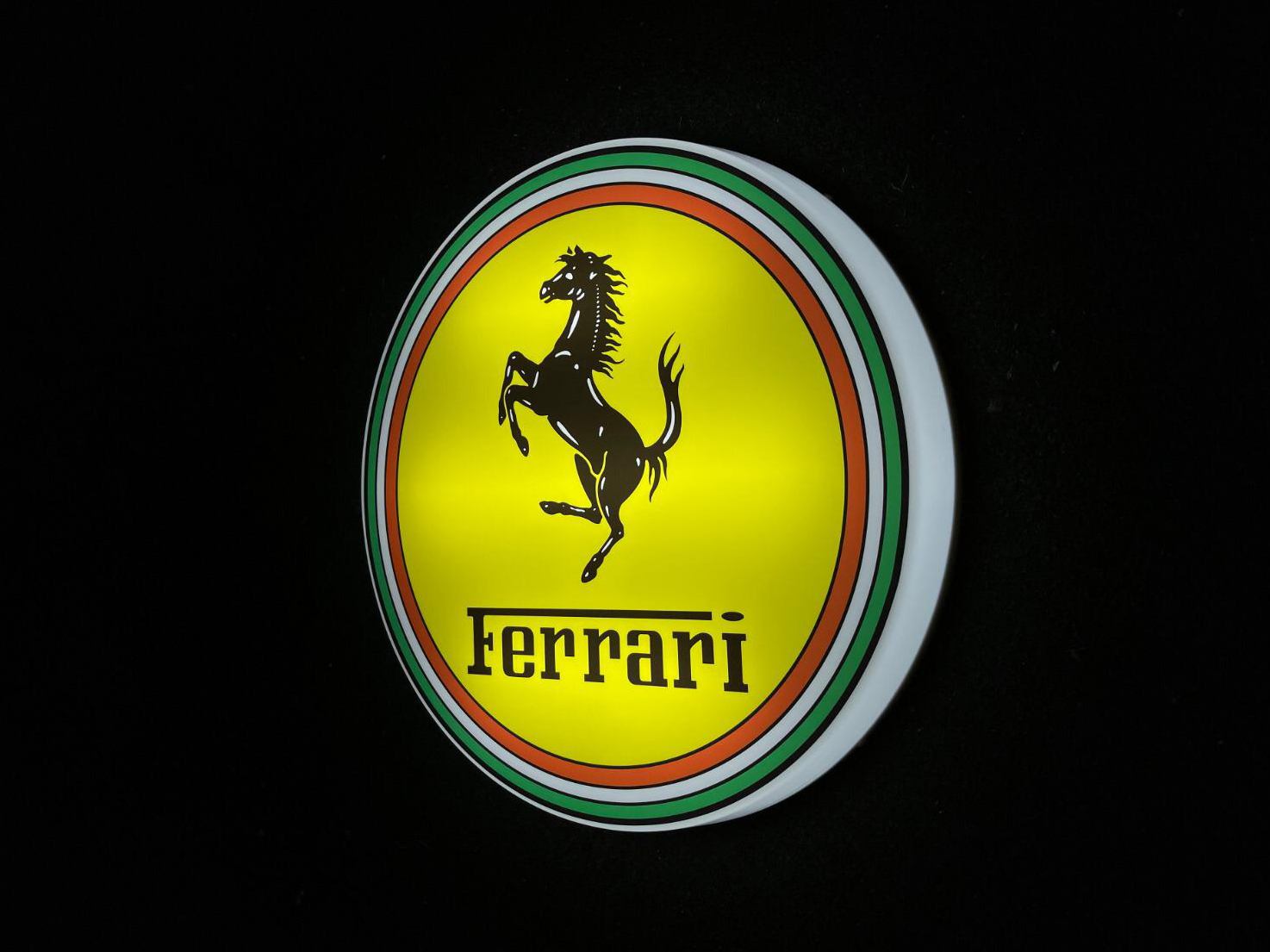 FERRARI ILLUMINATED SIGN